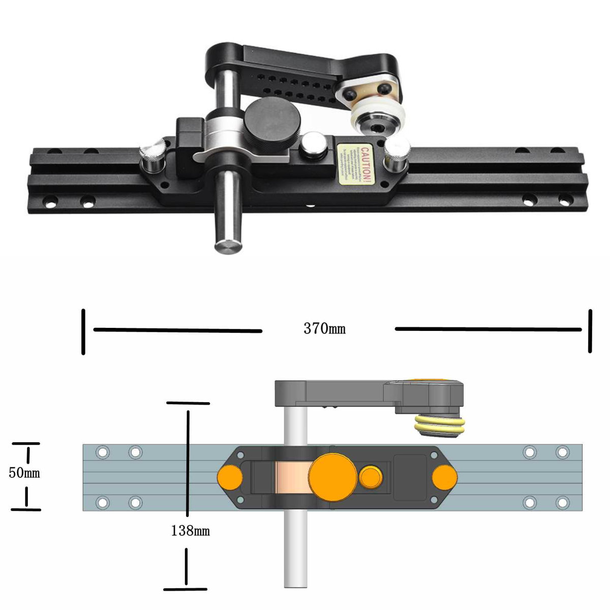 Drillpro Woodworking Assembly Table Saw Clear Cut Press Stock Push ...