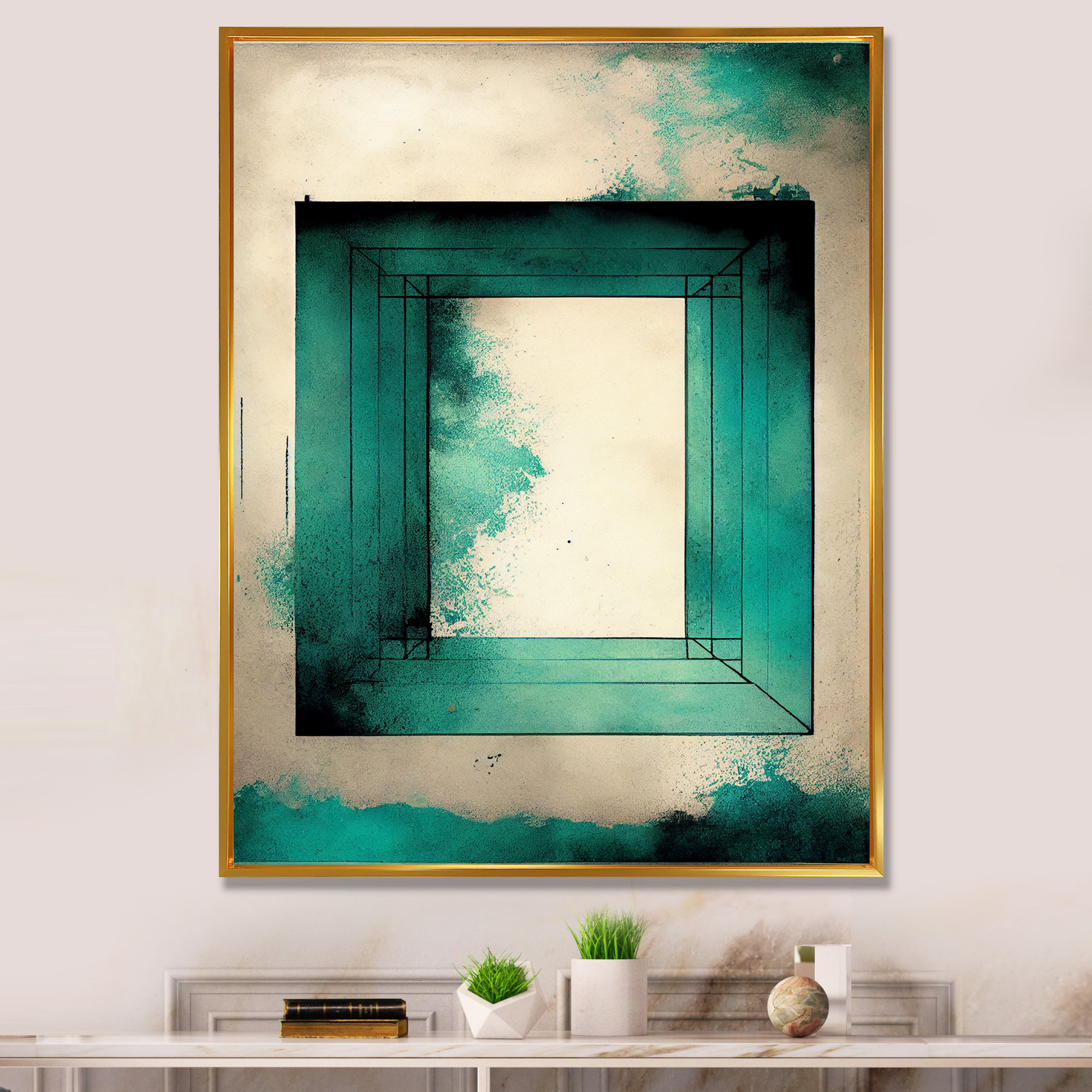 DesignArt Impermanence Japanese Vintage Art VII " Impermanence Japanese ...