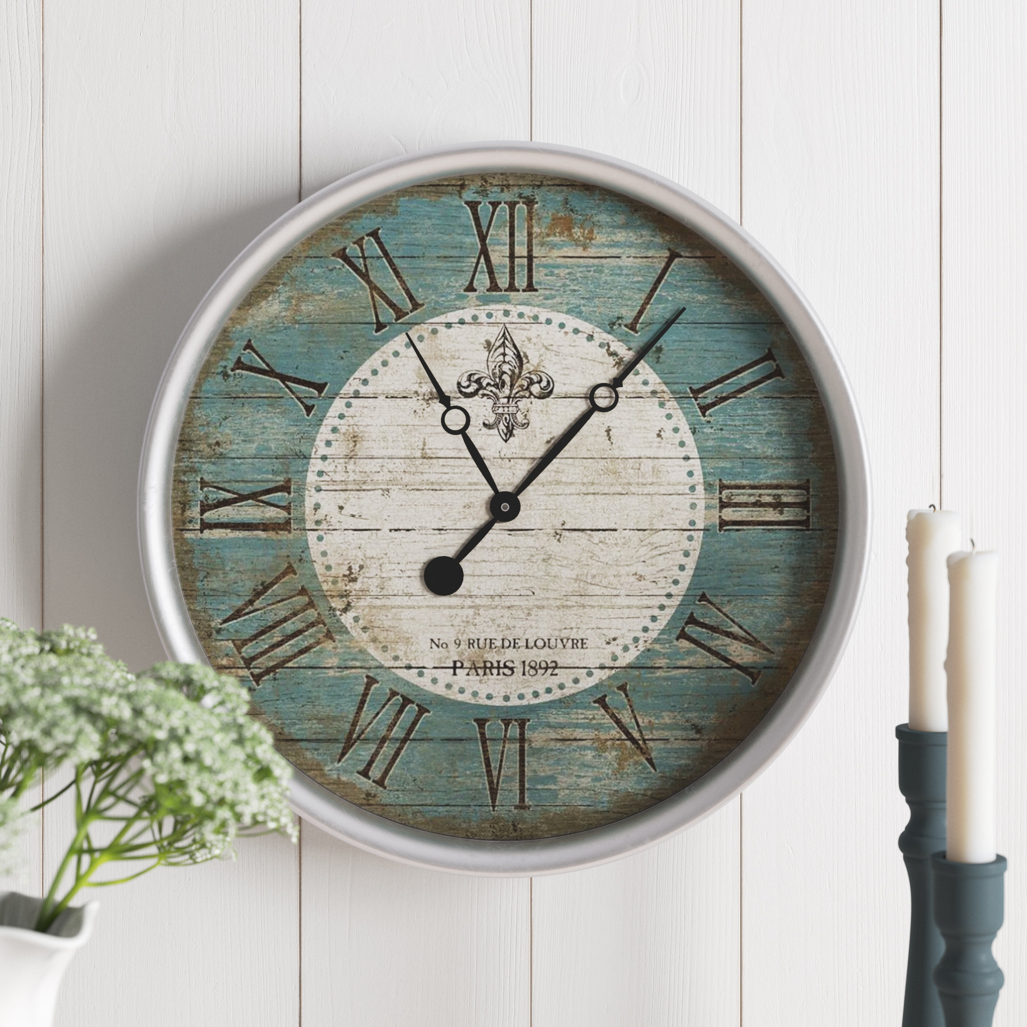 Laurel Foundry Modern Farmhouse® Snelson Wall Clock | Wayfair