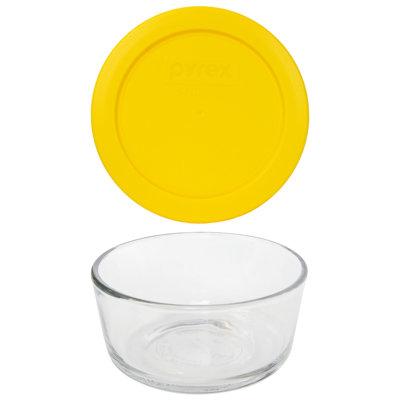 Pyrex 7200 Glass Bowl & 7200-PC Matching Lid | Wayfair