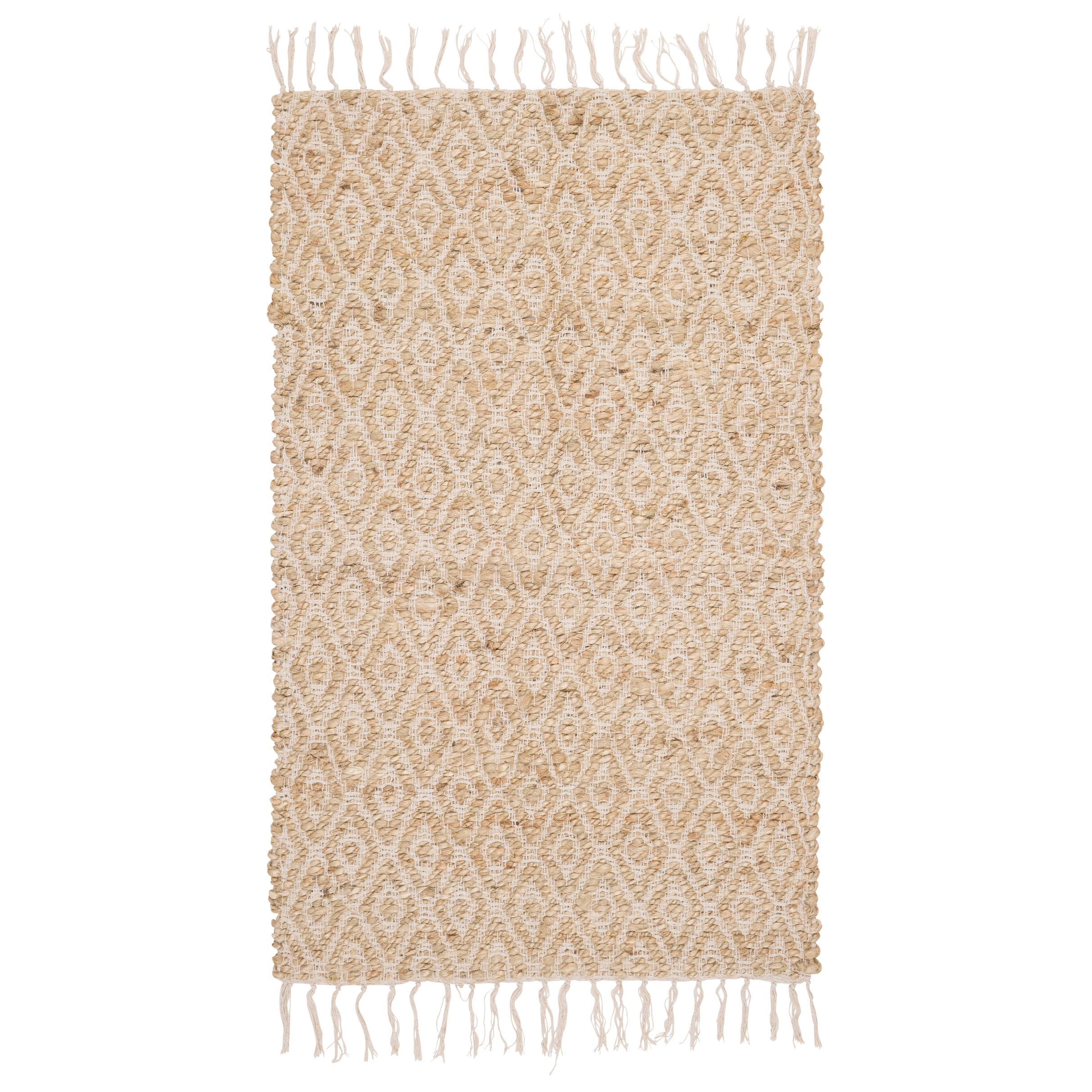 Nautica Ferdinand Machine Washable Cotton Jute Rugs | Wayfair