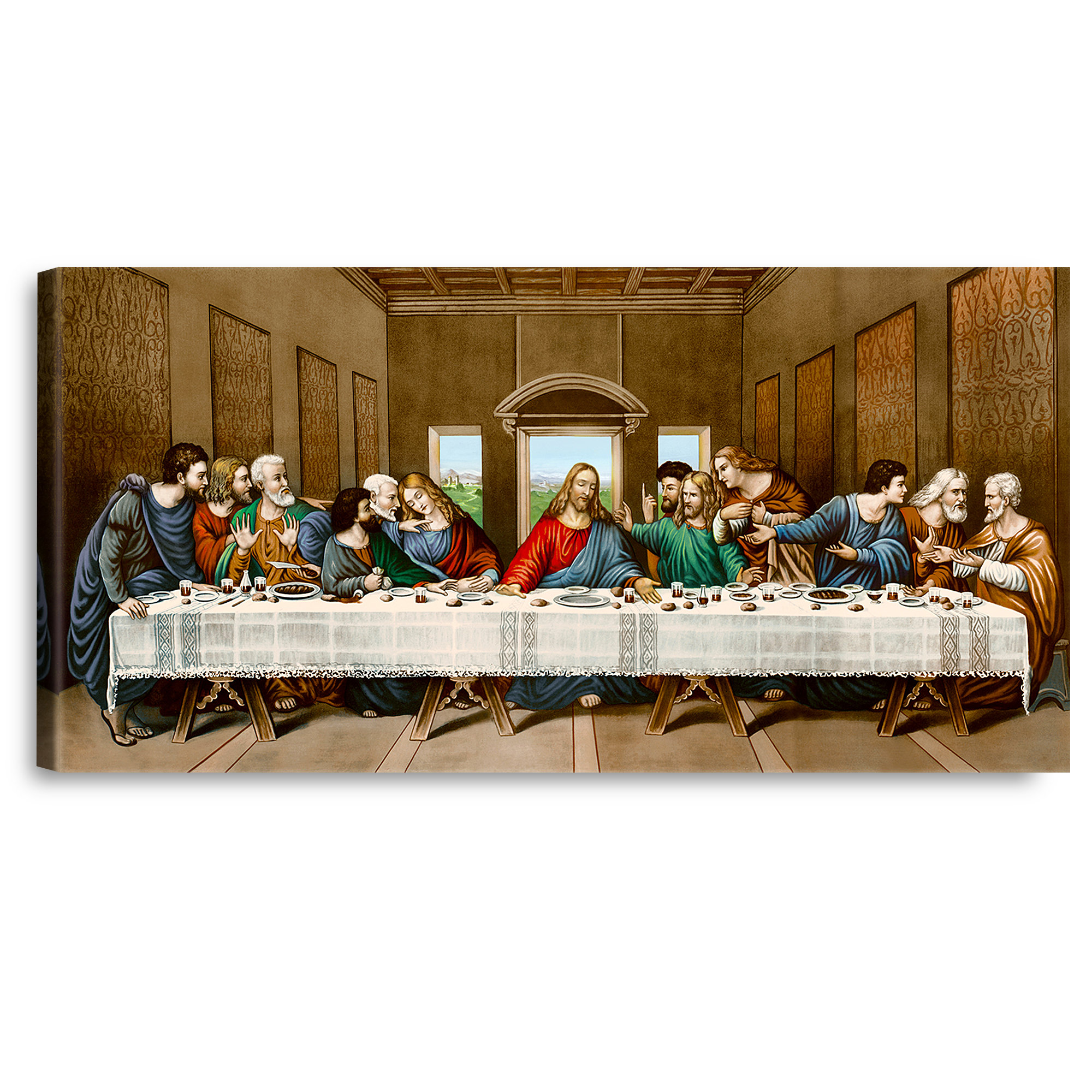 Astoria Grand Last Supper Classic Art Reproductions,Giclee Canvas ...