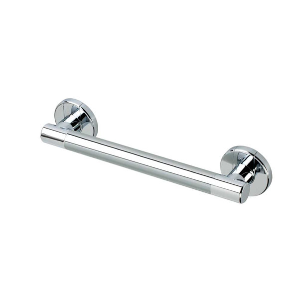Ponte Giulio Prestigio Grab Bar, Polished Chrome | Wayfair