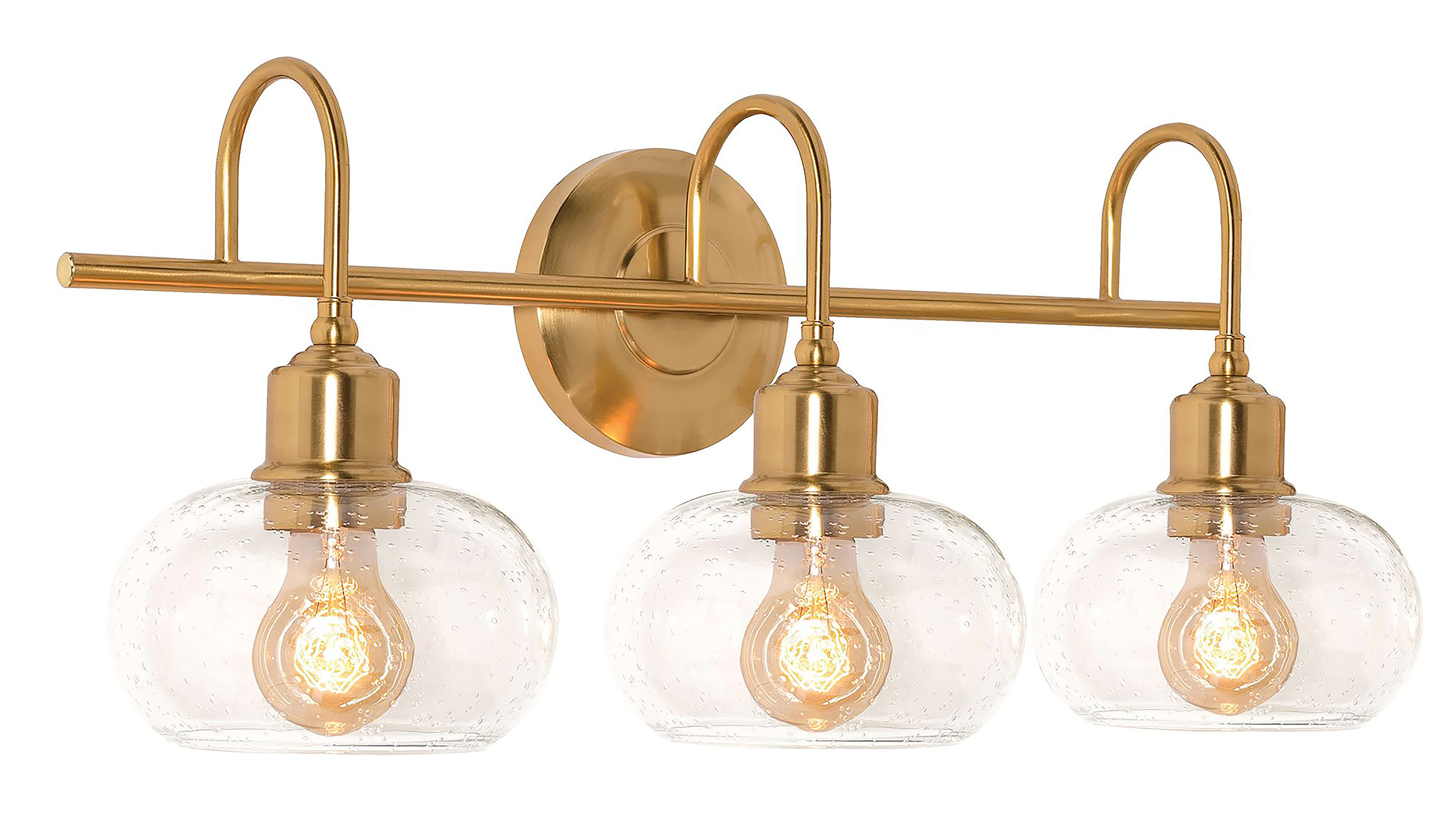 Mercer41 Kadeeja 3 - Light Dimmable Vanity Light - Wayfair Canada