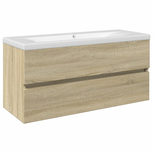 Latitude Run Barek 100mm Single Bathroom Vanity with Basin | Wayfair.co.uk