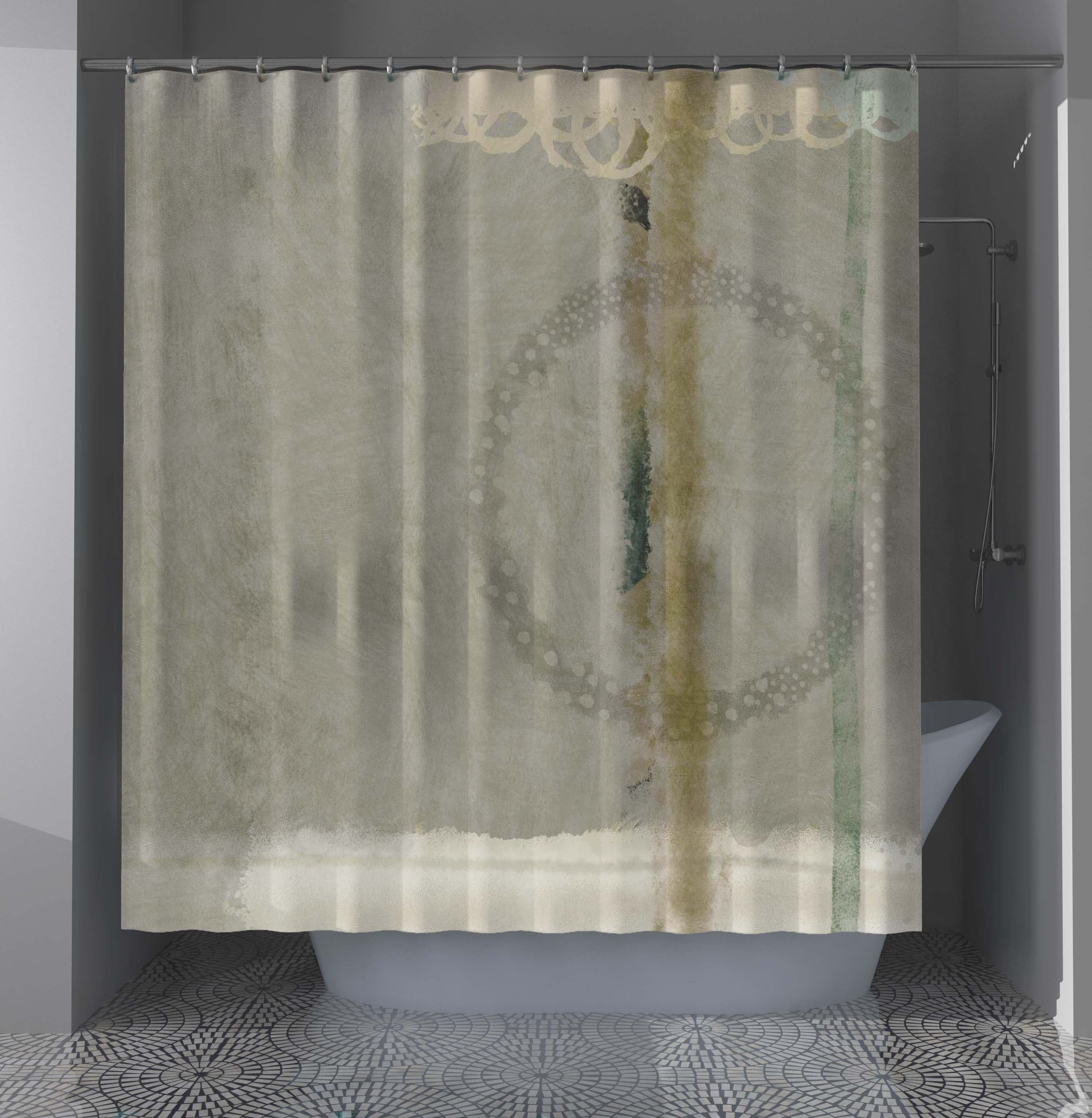 LeRoi Products Power Impressive Designer Shower Curtain - Wayfair Canada