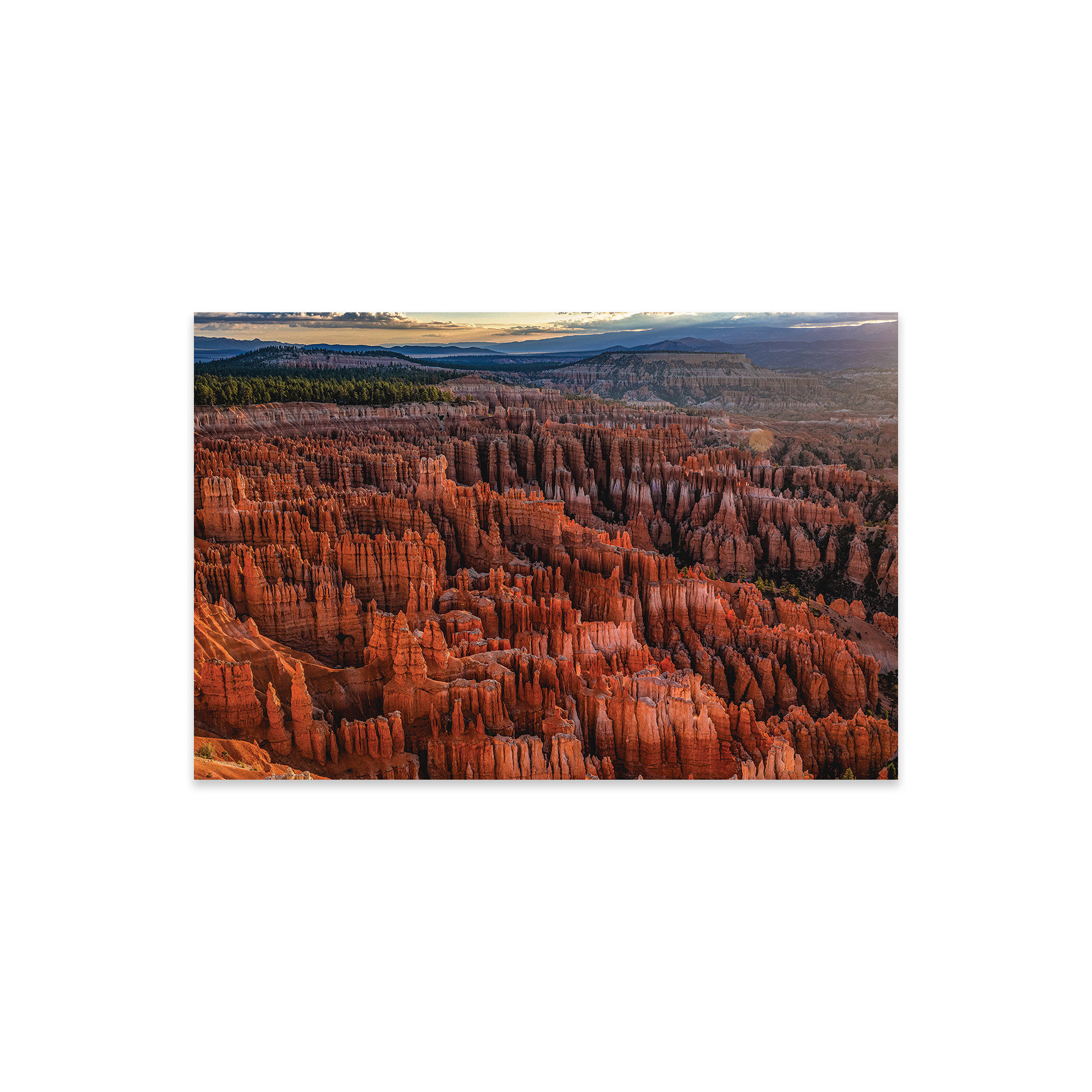 Union Rustic Utah Bryce Canyon Sunset III On Plastic/Acrylic by Alex G ...