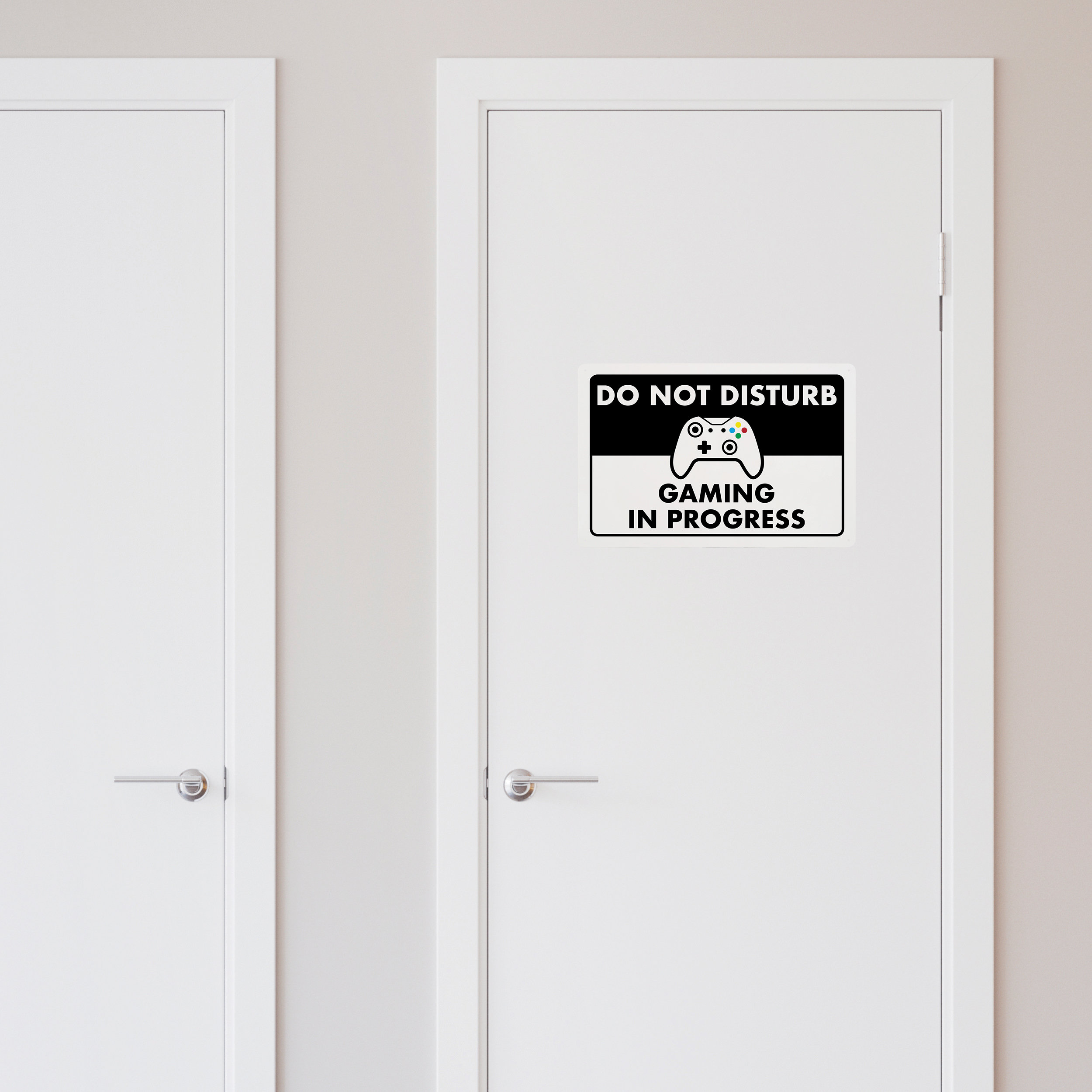 ENVISIONED Do Not Disturb - Gaming in Progress PVC Sign | Wayfair