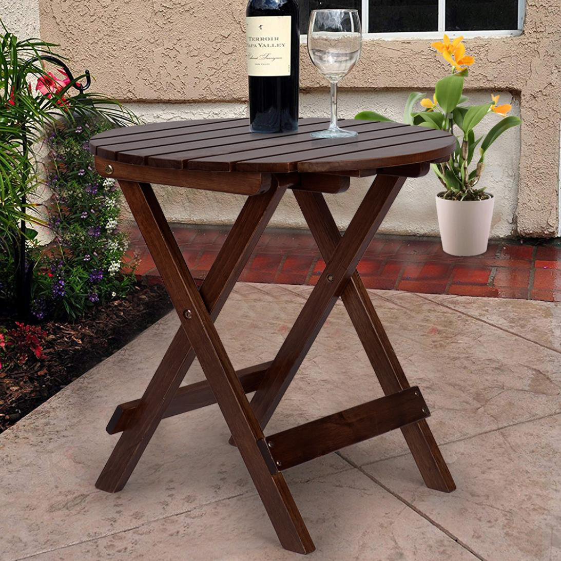 Longshore Tides Table d'appoint pliante Anyea et Commentaires - Wayfair ...
