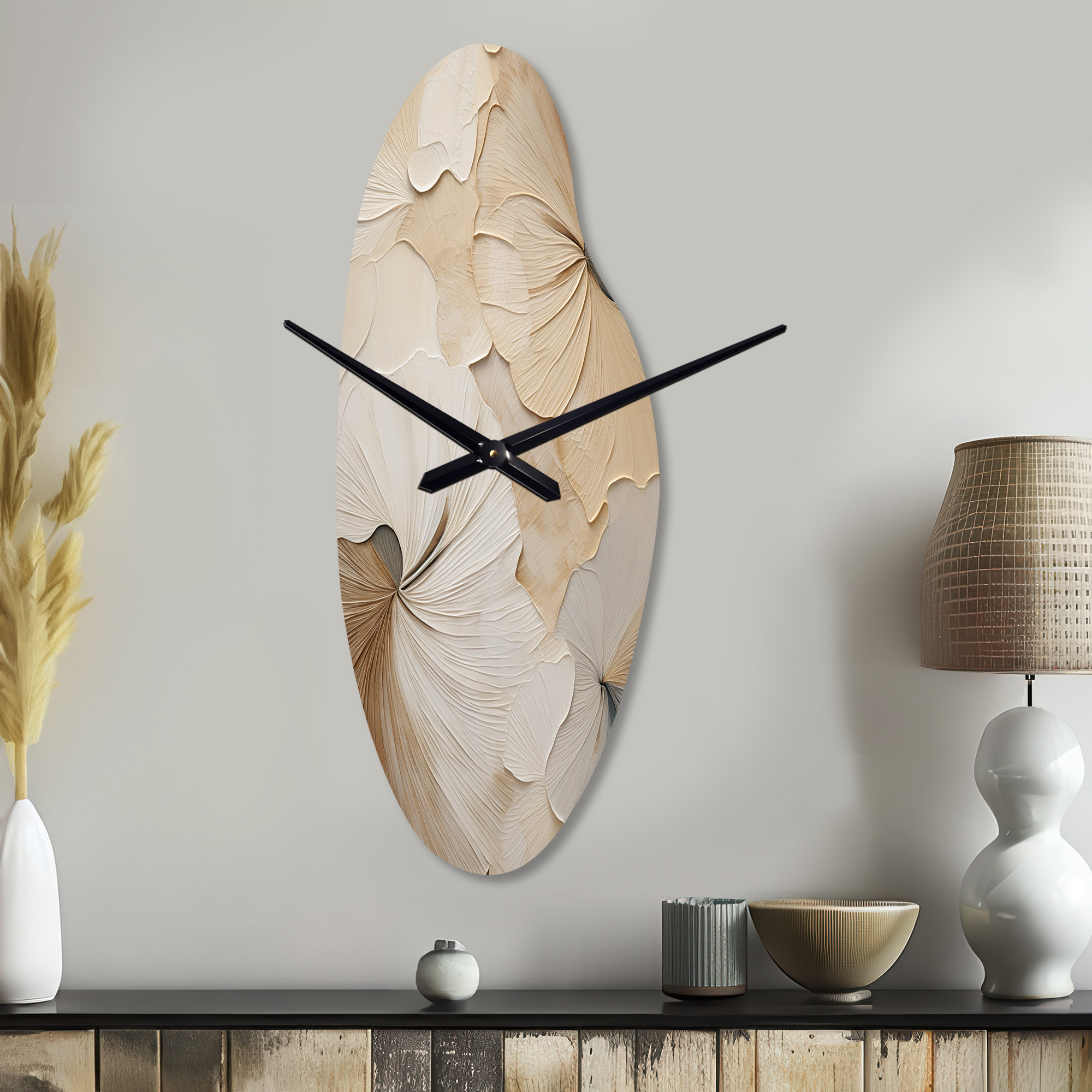 East Urban Home Foerster beige minimalism elegance in bloom - Flowers ...