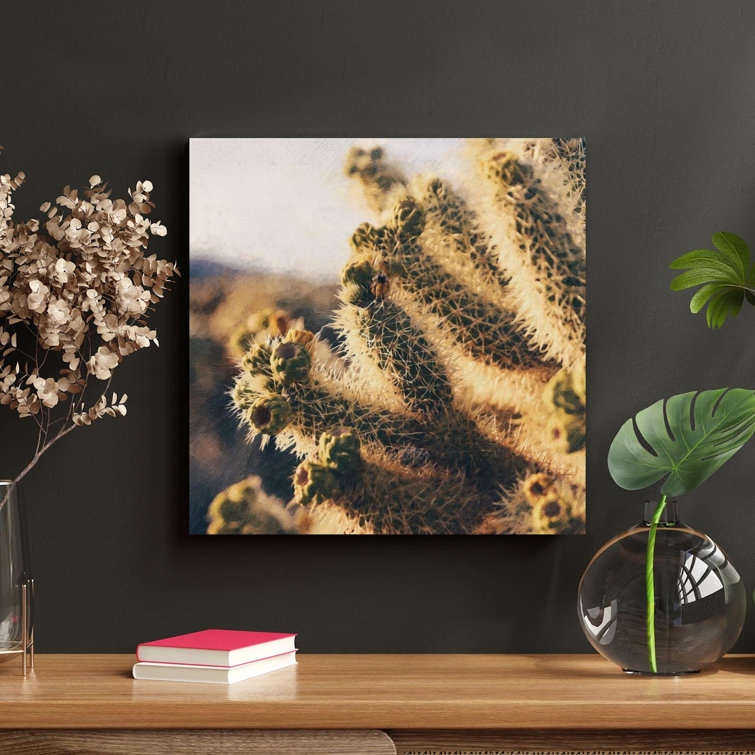 Foundry Select Cactus Plant 19 On Canvas Print - Wayfair Canada