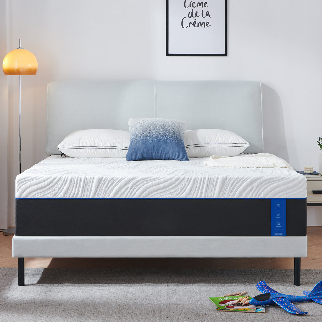 Alwyn Home Tattnall 14" Firm Gel Memory Foam Mattress & Reviews | Wayfair