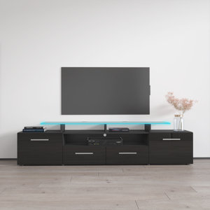 Orren Ellis Casares TV Stand for TVs up to 76" & Reviews | Wayfair