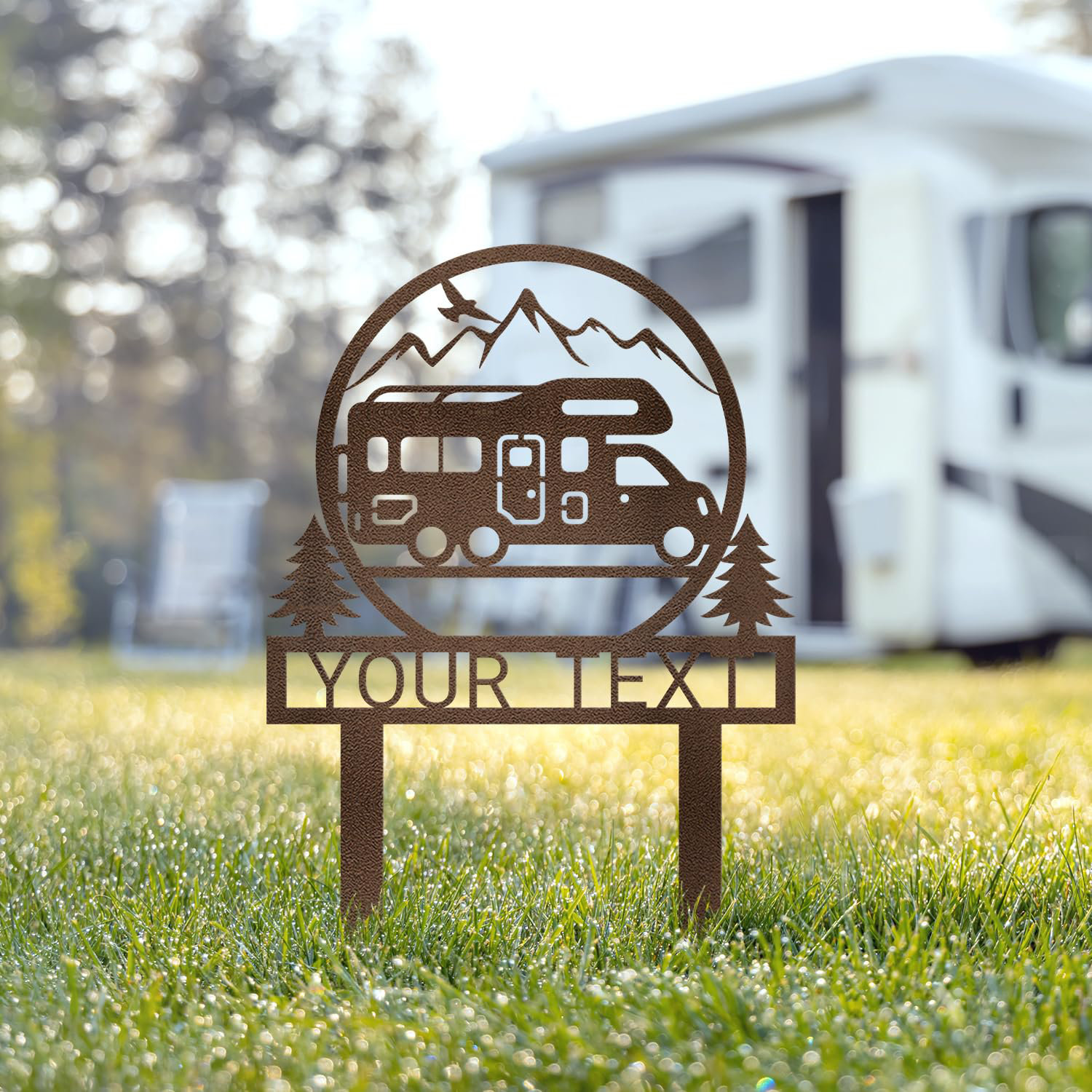 SIGNLEADER MAY43 Custom Metal Signs Metal Name Sign Metal Stake Art ...