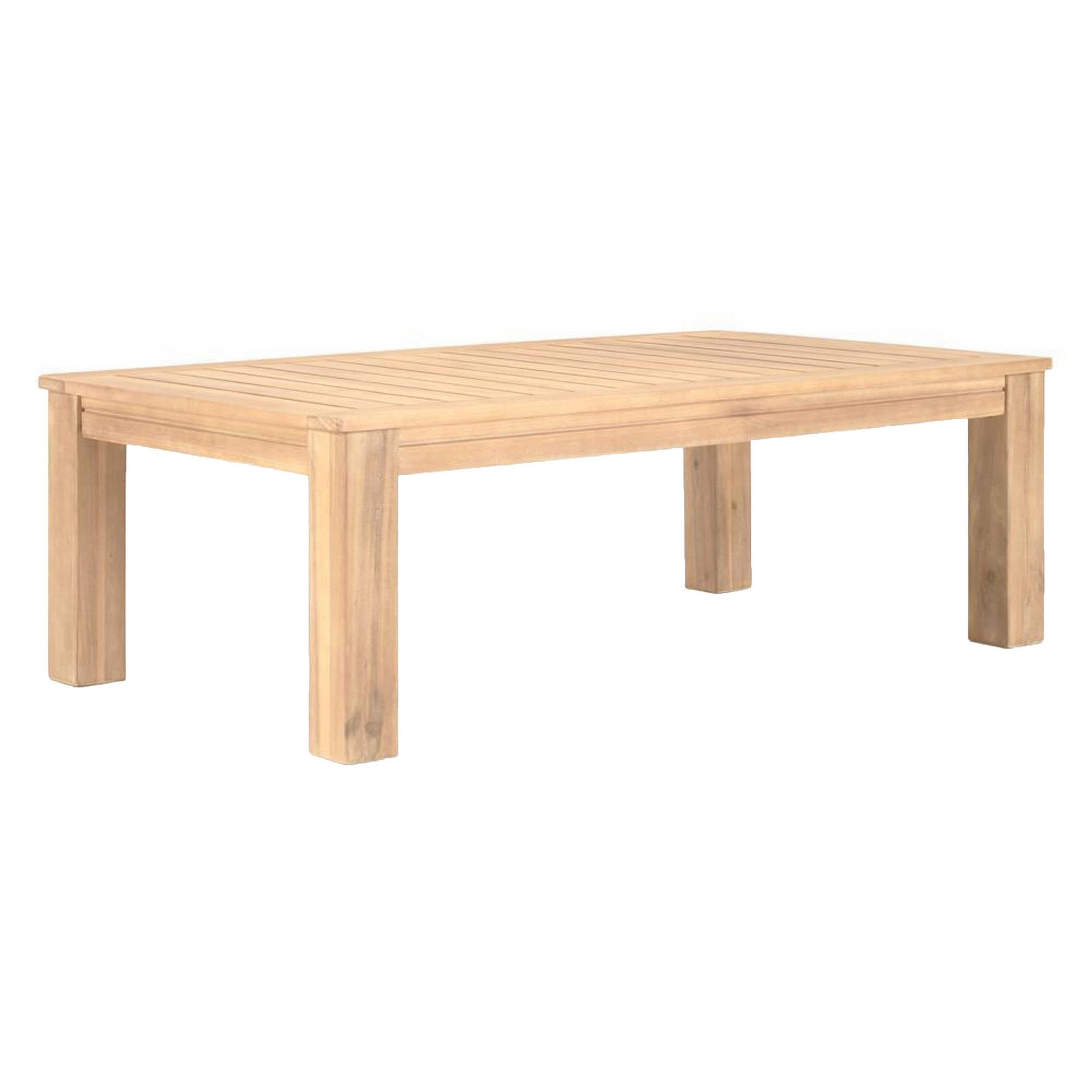 Latitude Run® Safeya Solid Wood 4 Legs Coffee Table | Wayfair