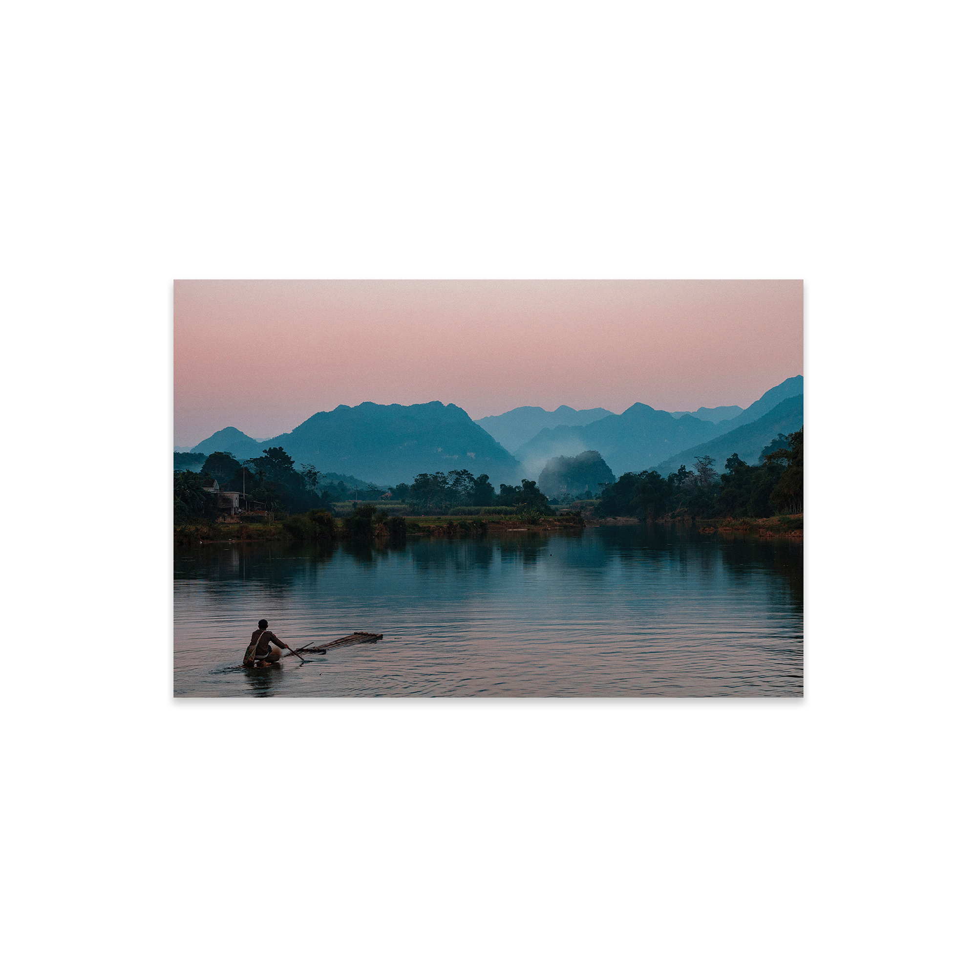 Millwood Pines Asia, Vietnam, Pu Luong Nature Reserve. Lone Man Takes ...