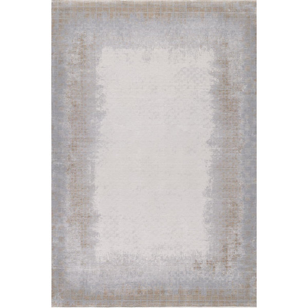 Williston Forge Roni Frame Machine Woven 80x150 Area Rug | Wayfair.co.uk