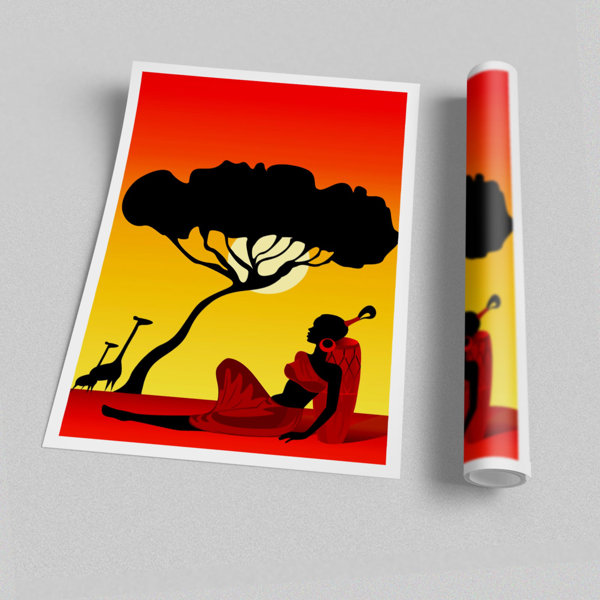 East Urban Home Shading From The African Sun Ethnic - No Frame Art ...