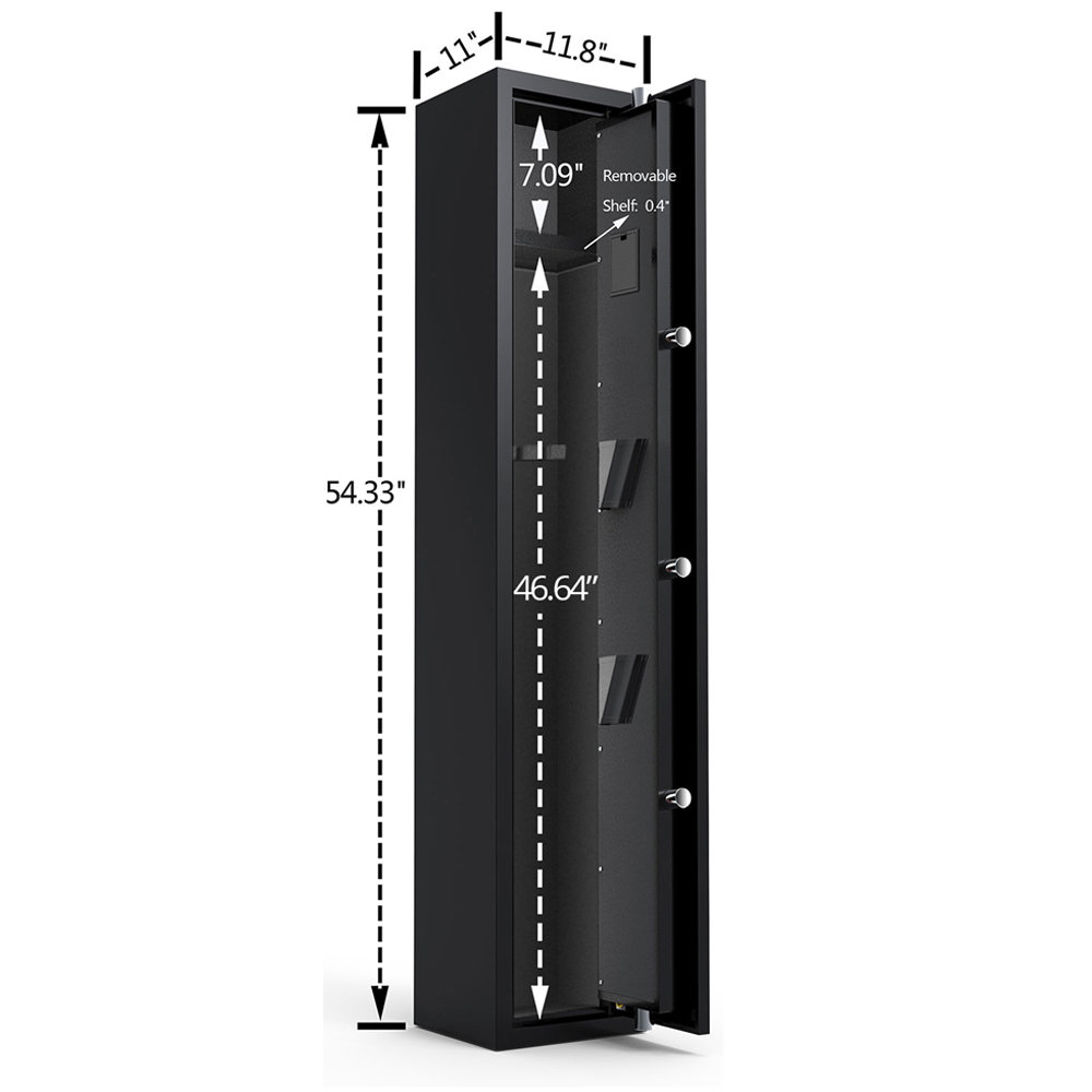 Creationstry Fingerprint Unlock Gun Access Electronic Firearm Storage ...