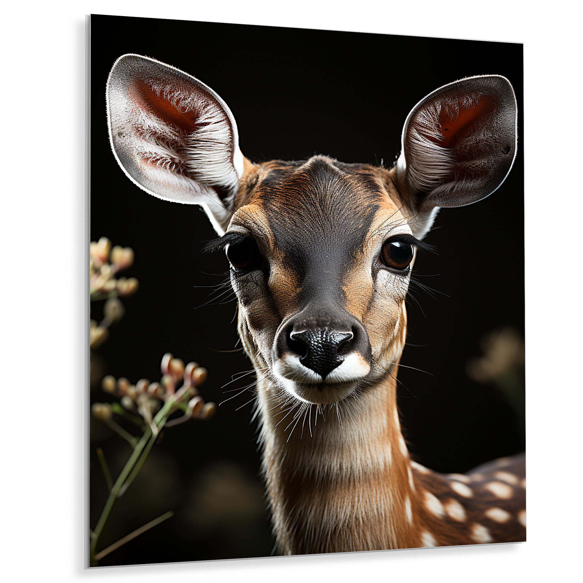 Millwood Pines Black Antelope Photo Selfie I - Animals Antelope Metal ...