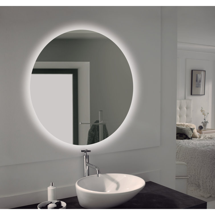 Royo USA Round LED Wall Mirror | Wayfair