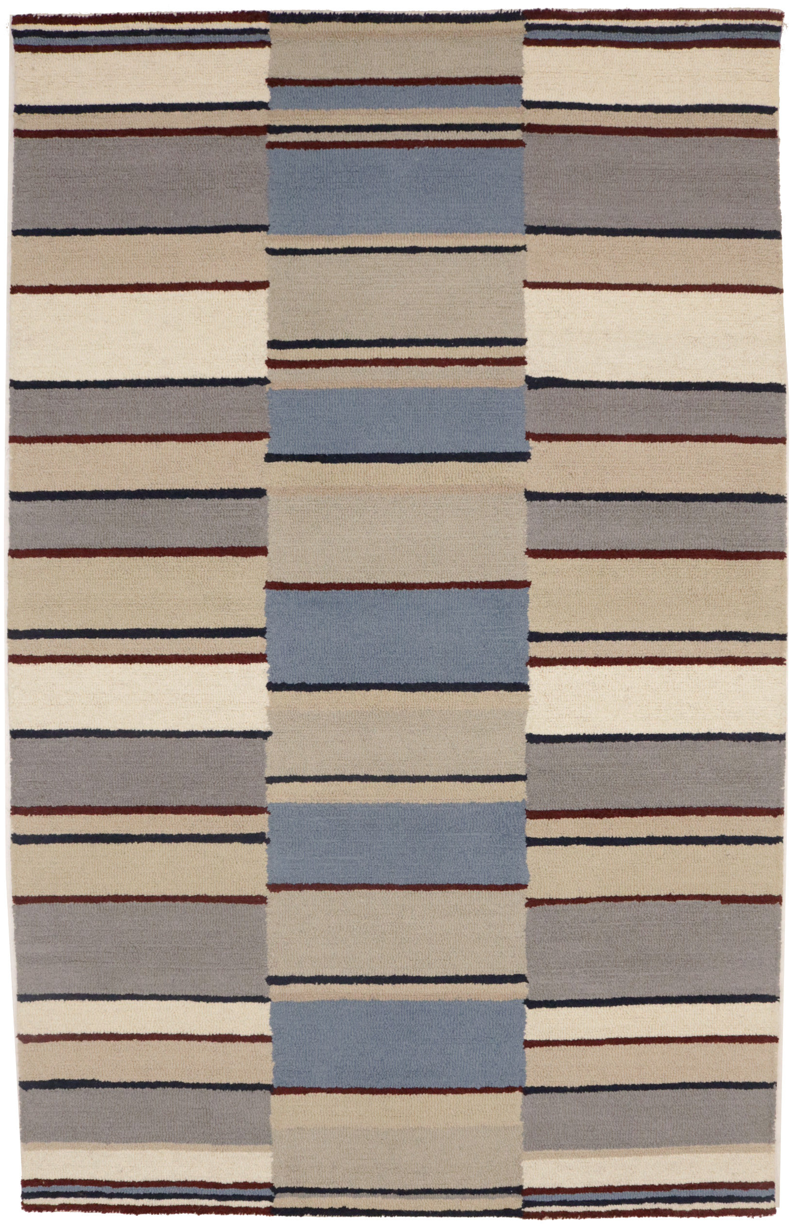 Latitude Run® Multicolored Modern 5X8 Oriental Area Rug | Wayfair