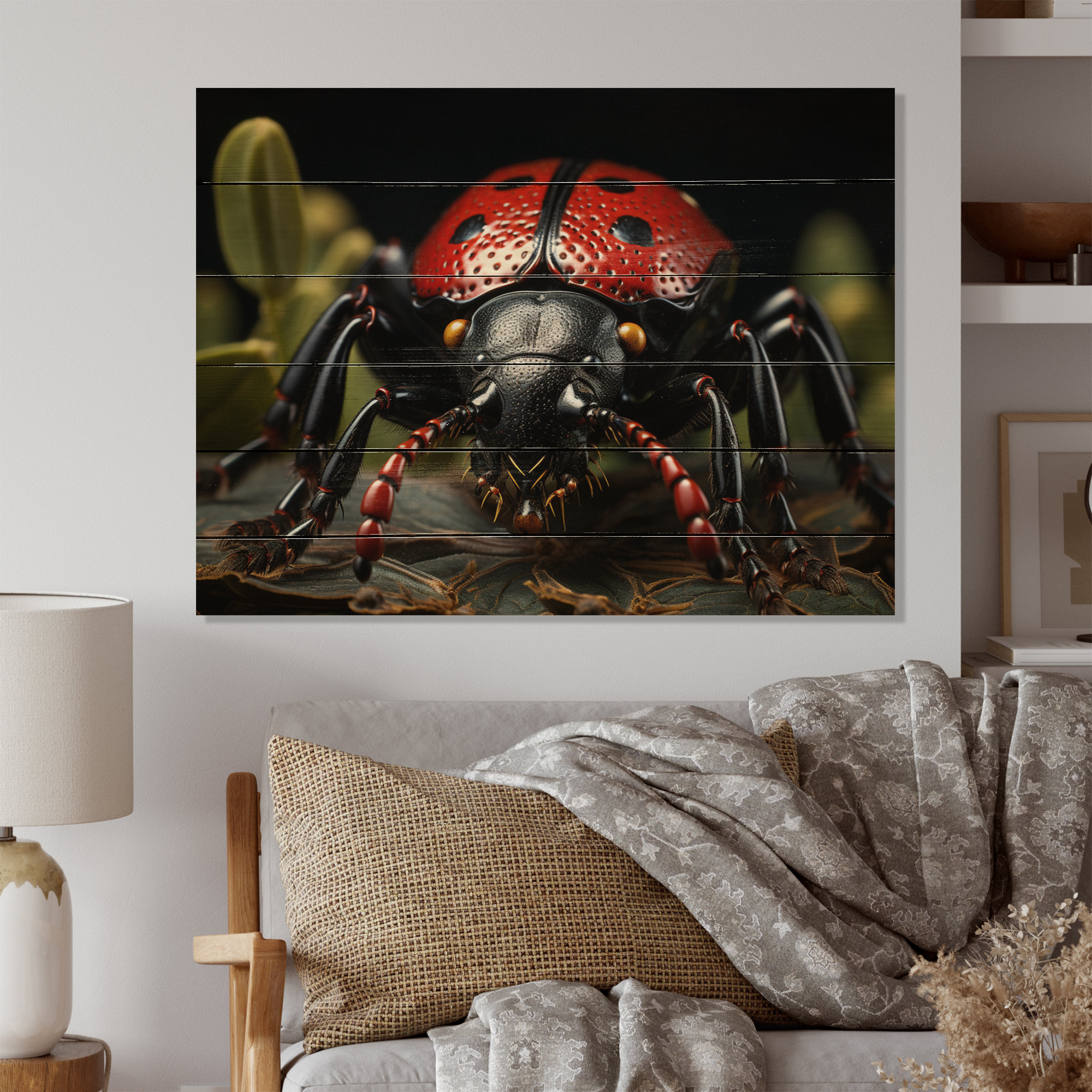 Gracie Oaks Insects Bugs Portrait Stunning II On Wood Print - Wayfair ...