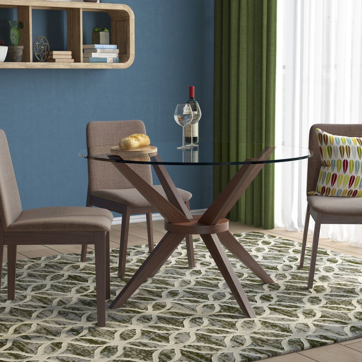 George Oliver Robinson Trestle Dining Table & Reviews | Wayfair.co.uk