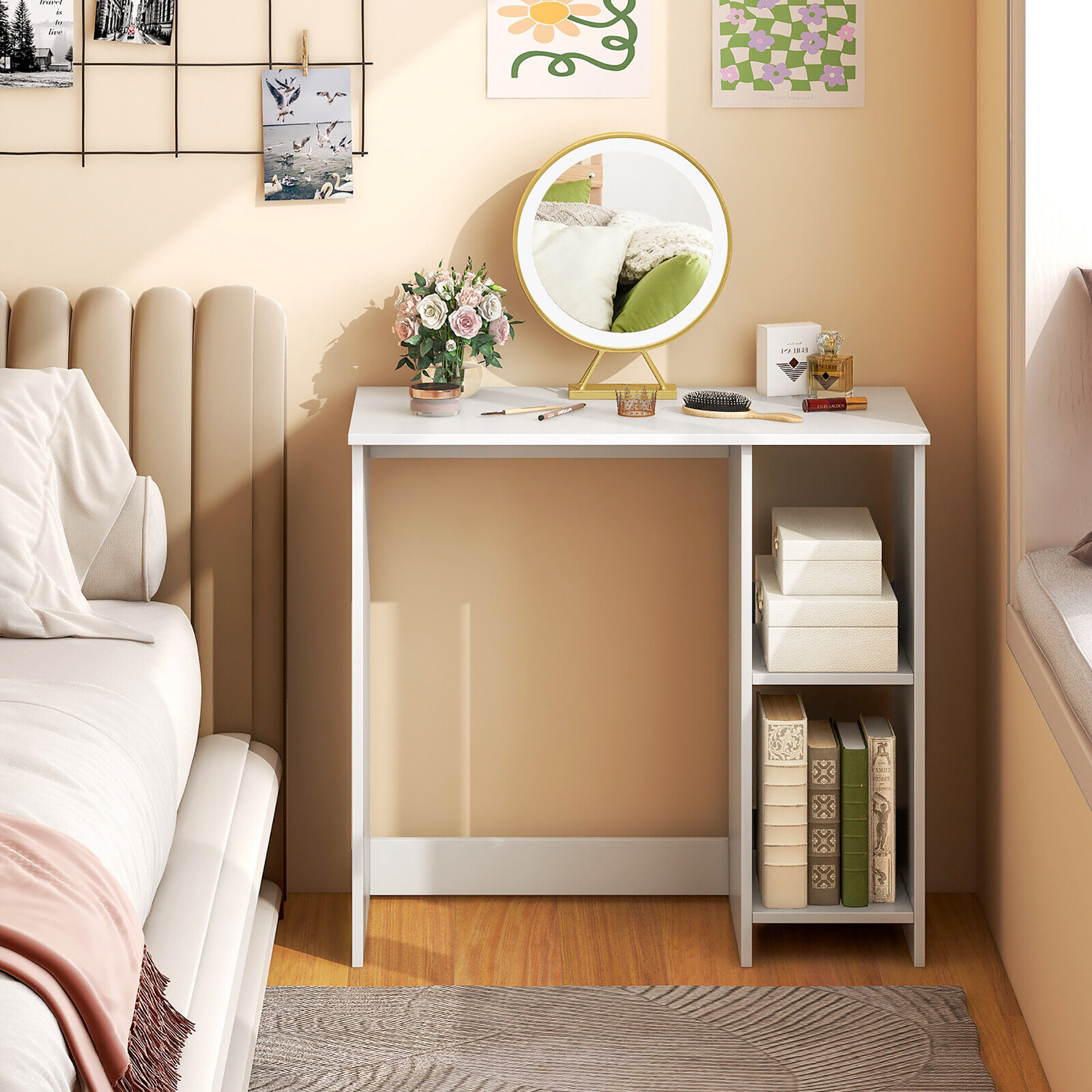 Ebern Designs Imelia 31.5'' W Rectangle Computer Desk & Reviews | Wayfair