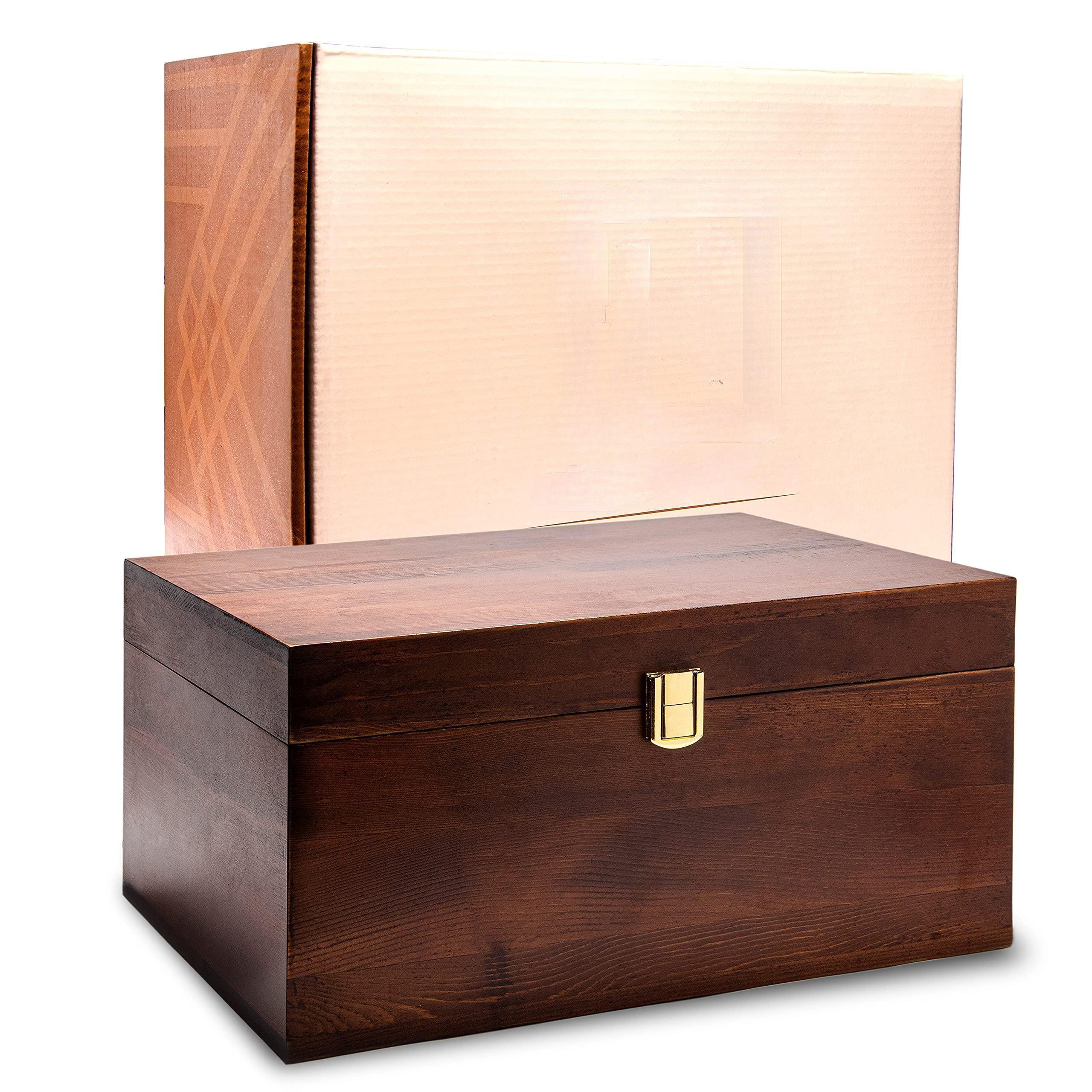 17 Stories Large Memory Box For Keepsakes, Decorative Boxes With Lids ...