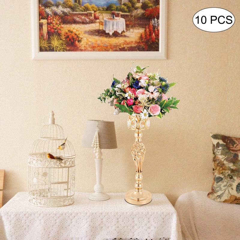Rosdorf Park Metal Table Vase & Reviews | Wayfair