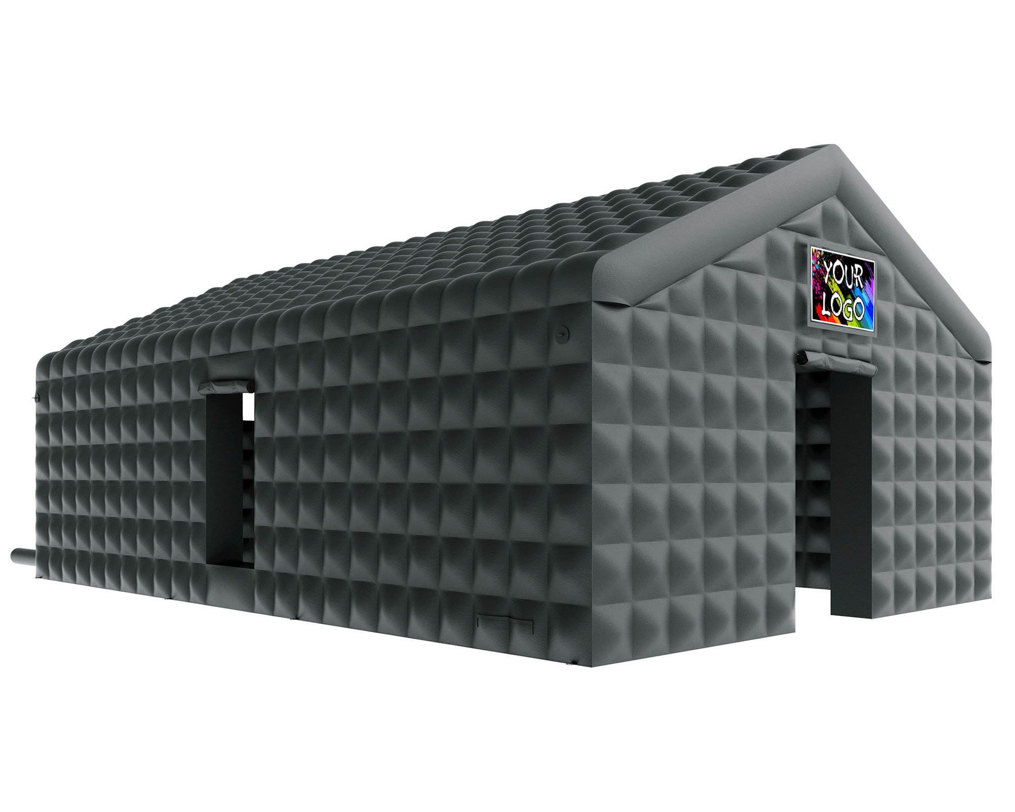 AMERLIFE Pop-Up Nightlife AMERLIFE Large Black Inflatable Night Club ...