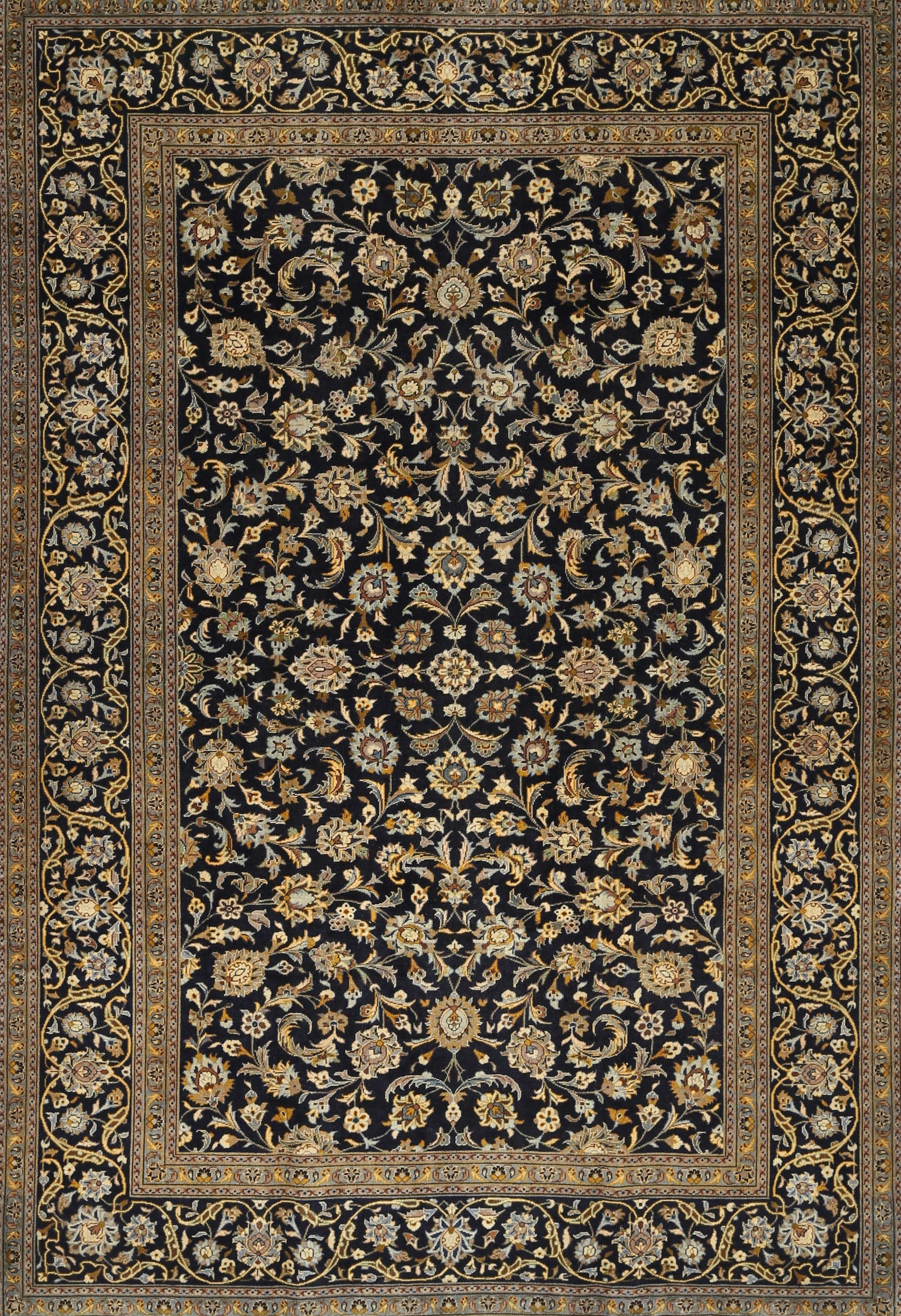 Charlton Home® Raife Floral Green/Blue/Brown Area Rug | Wayfair