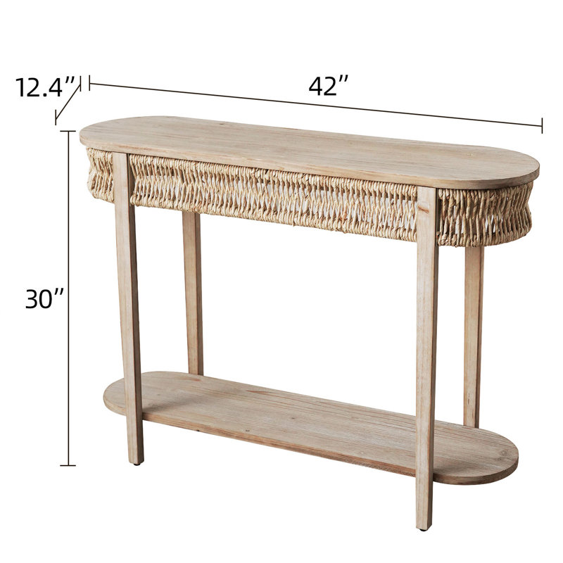 Millwood Pines Arwand 42" Console Table & Reviews | Wayfair
