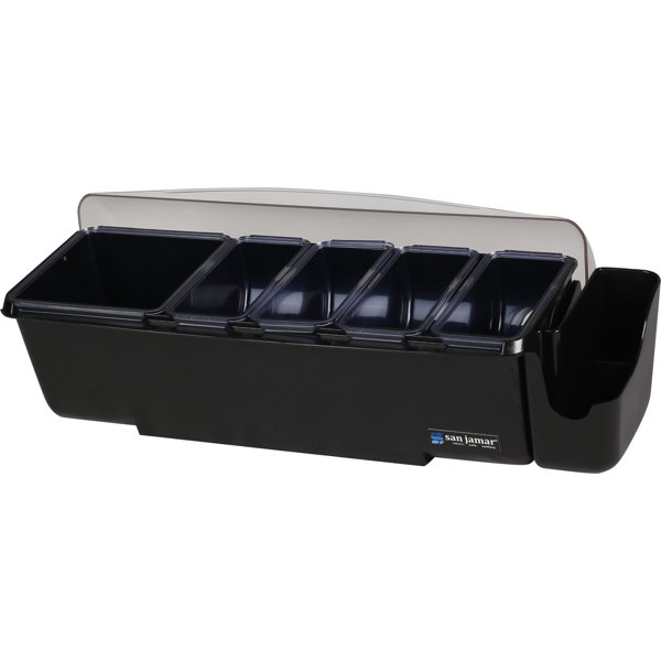 Carlisle Food Service Products Rectangle Plastic Food Storage Container ...