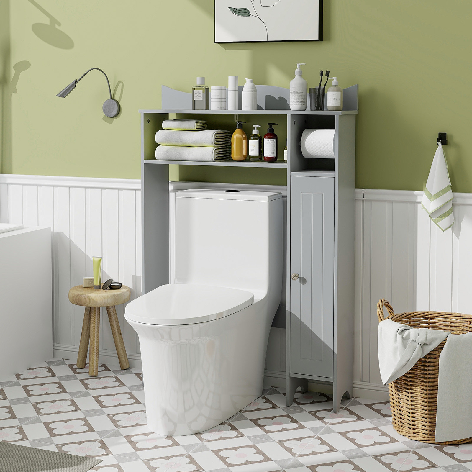 Wildon Home® Bortman Bathroom Storage & Reviews | Wayfair