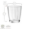 Bormioli Rocco Pulsar Double Old Fashioned Glasses - 390ml | Wayfair.ie