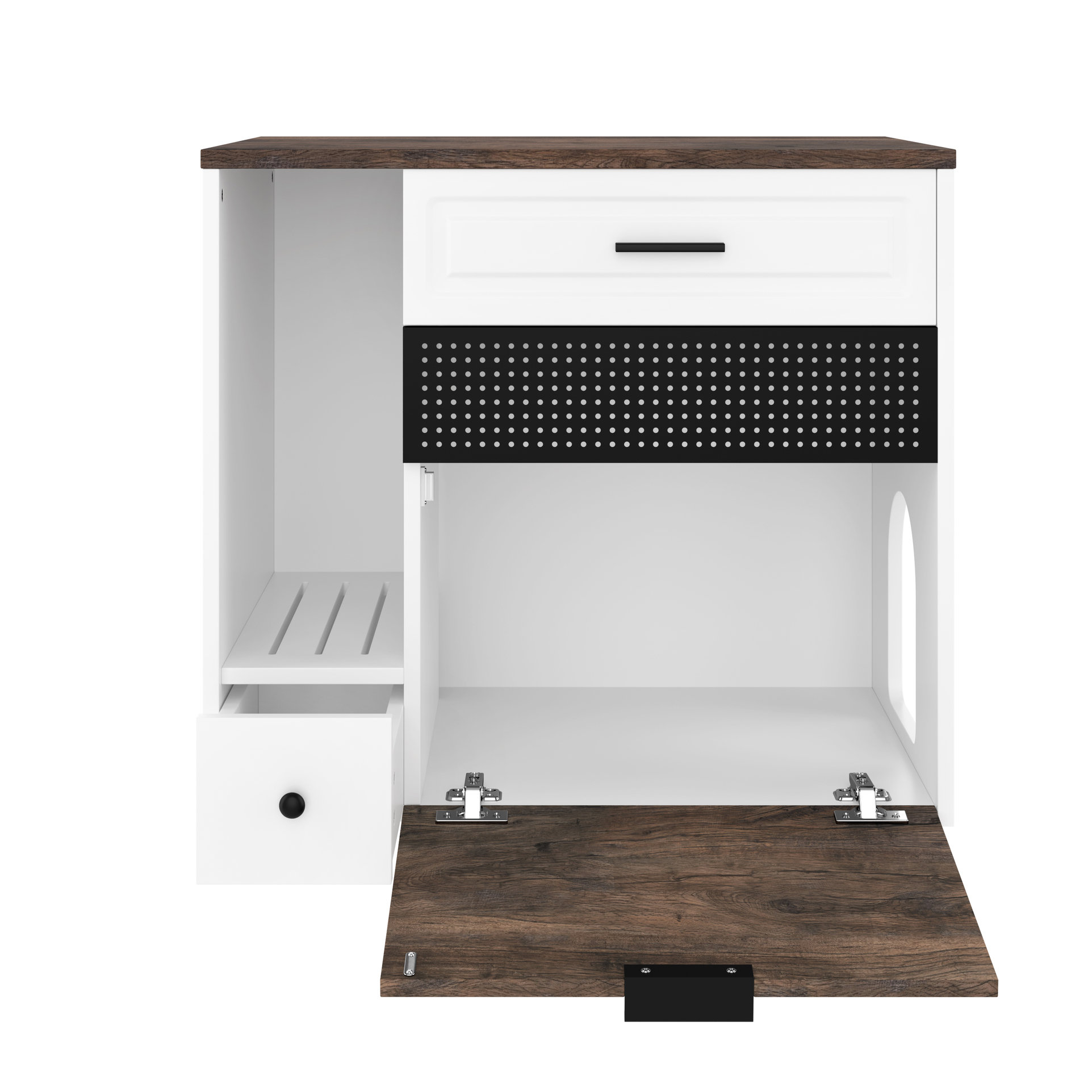 Hokku Designs Cat Litter Box Enclosure, Multifunctional Indoor ...