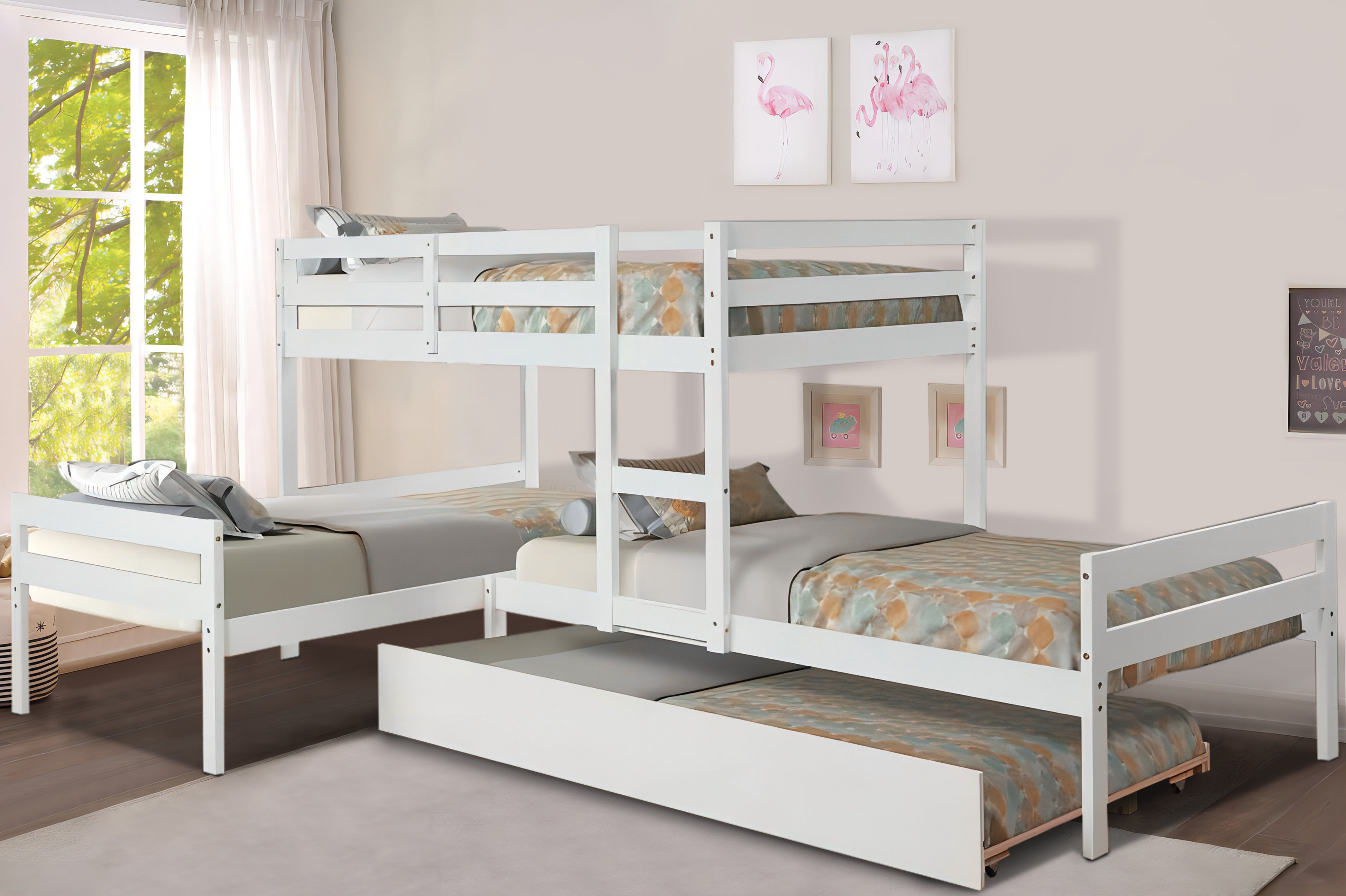 Viv + Rae Lits superposés en L avec lit gigogne Haag et Commentaires ...