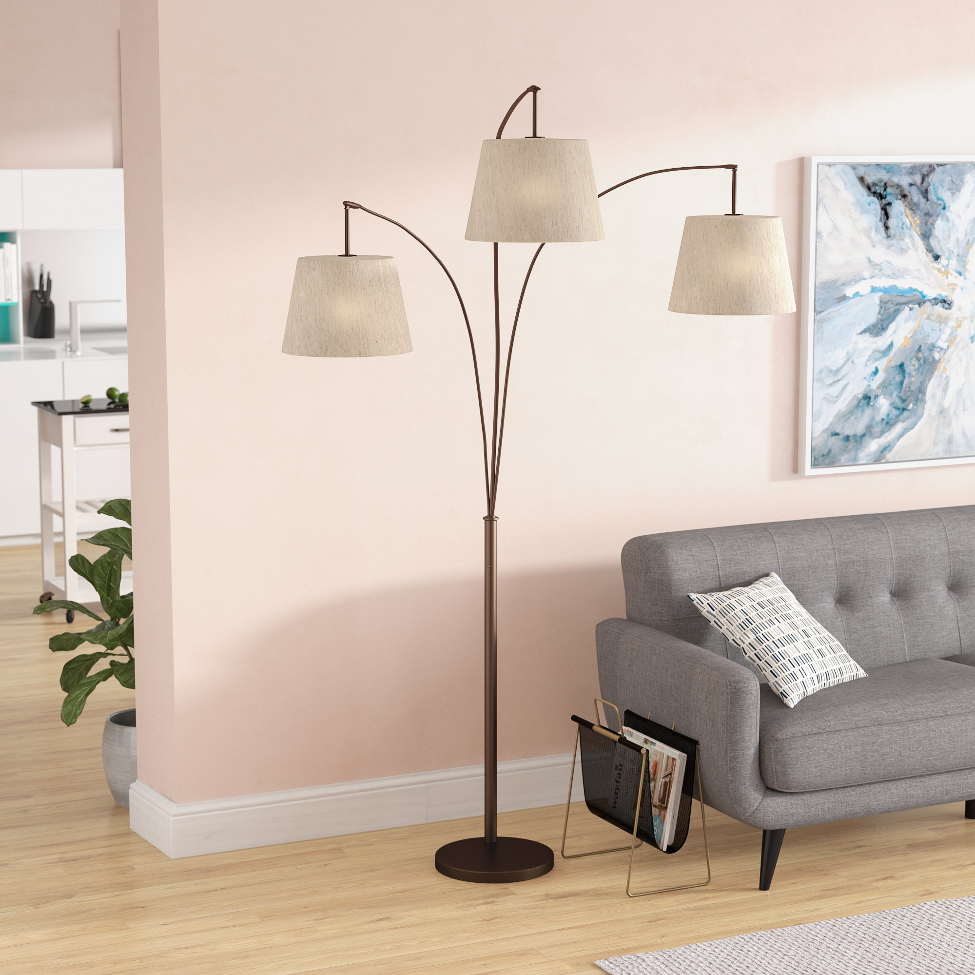 Artiva USA Luce 84" Tree Floor Lamp & Reviews | Wayfair
