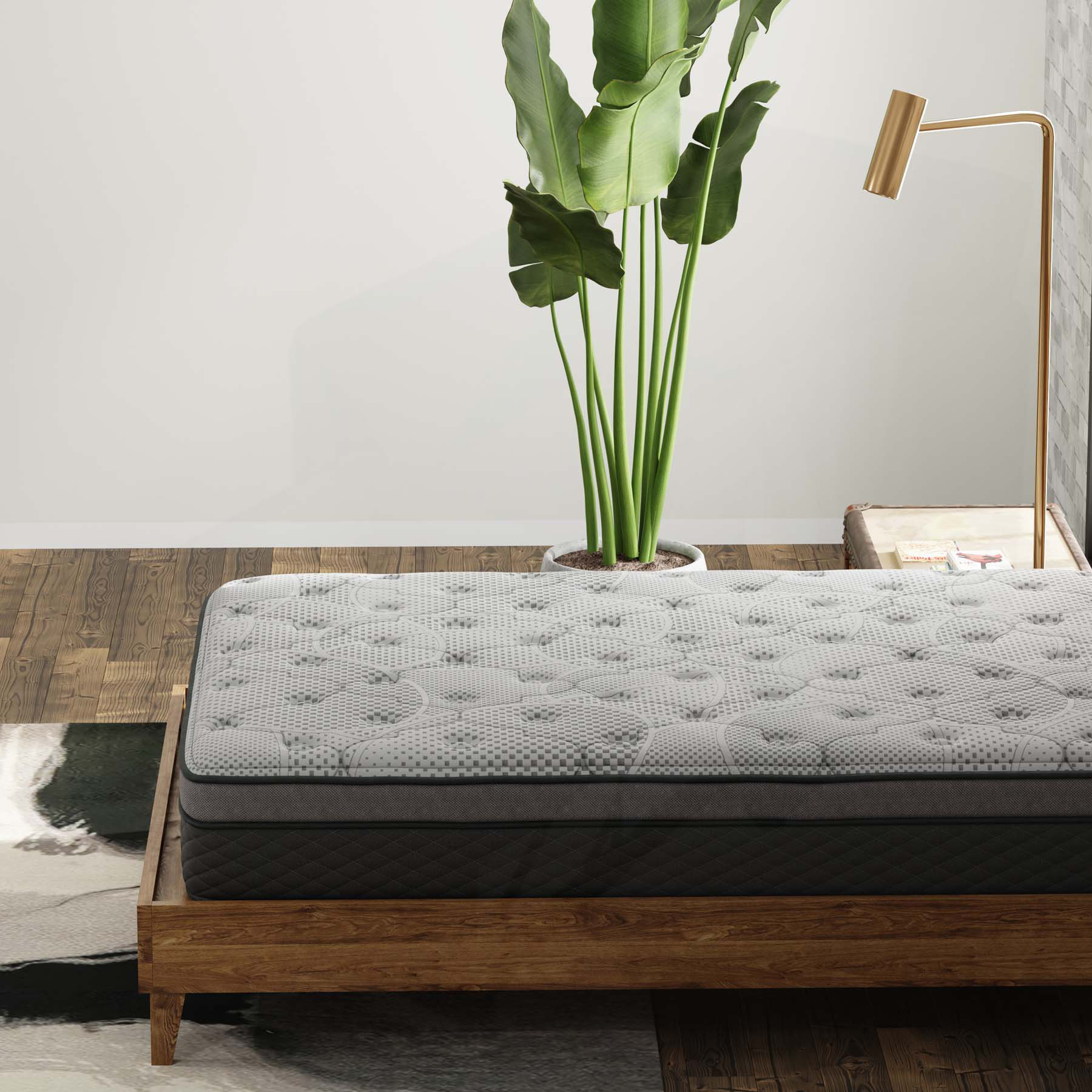 Ebern Designs Mattress with Pocketed Coils | Wayfair