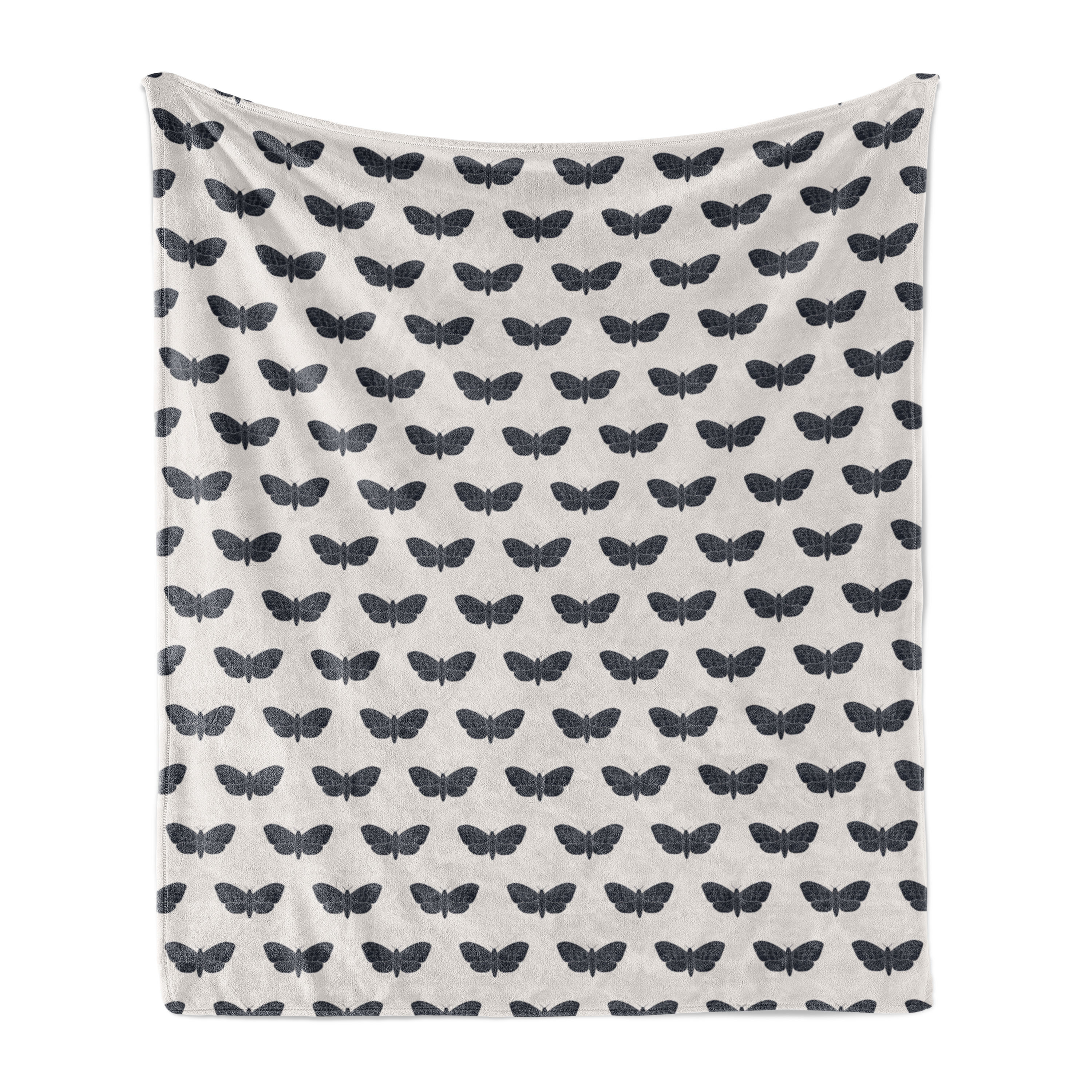 Ambesonne Death Moth Fleece Throw Blanket Hawk Moth Butterflies | Wayfair