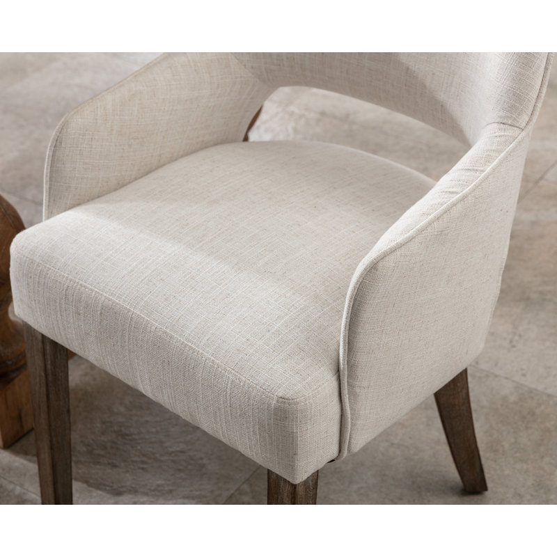 Red Barrel Studio® Haziqah Solid Back Arm Chair & Reviews | Wayfair