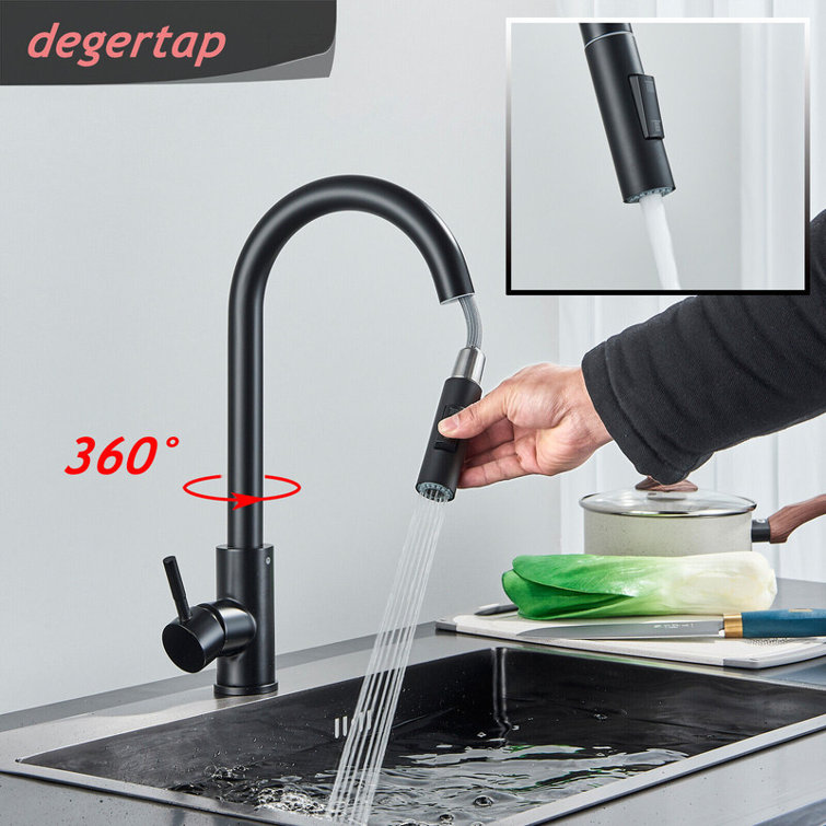 Belfry Kitchen Kitchen faucet kitchen shower retractable sink faucet ...