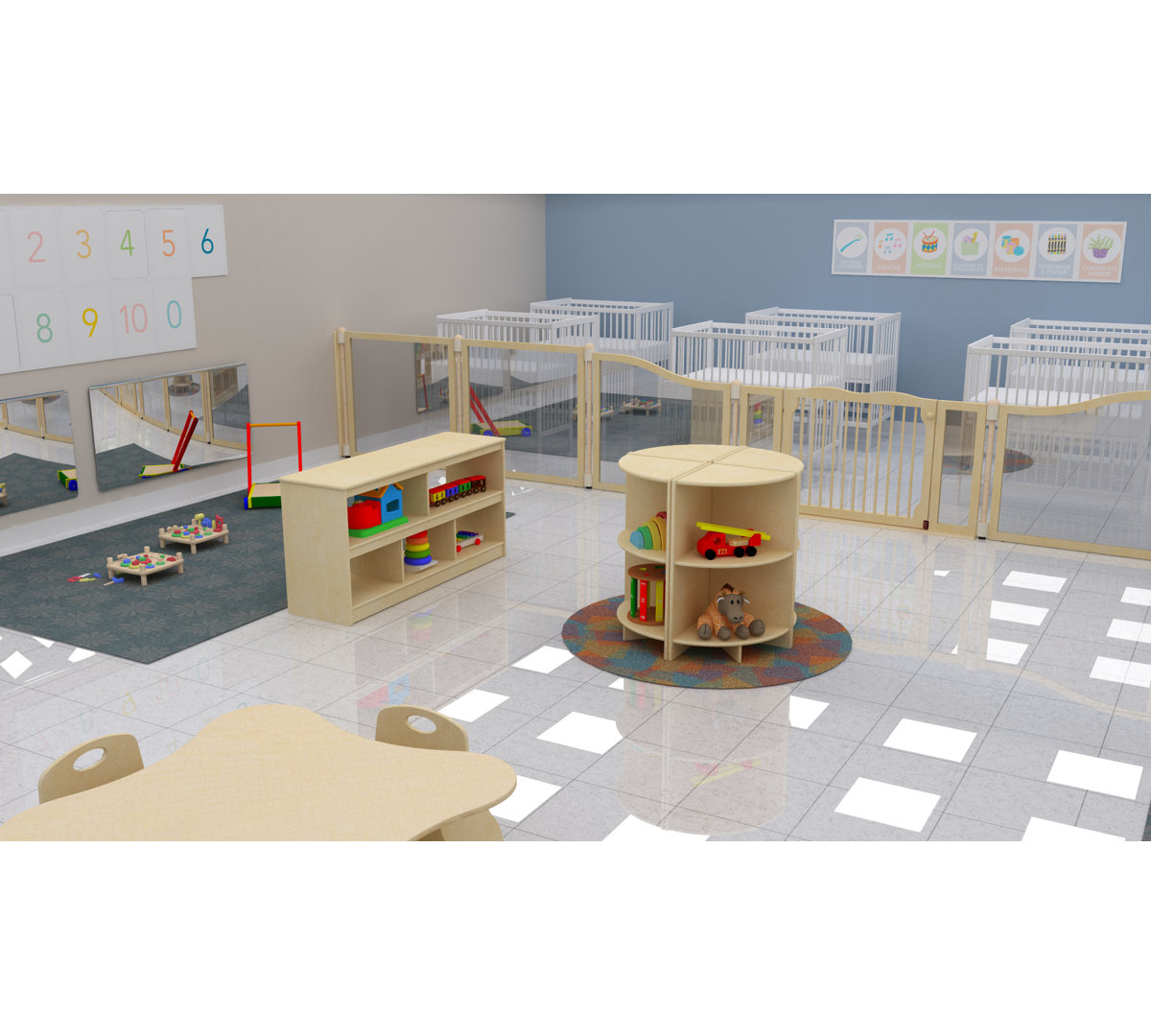 Jonti-Craft KYDZ Suite® Cascade Panel | Wayfair