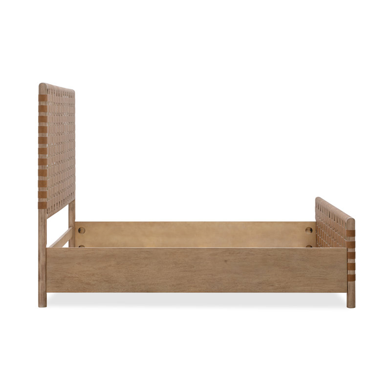 Birch Lane™ Colleen Leather Bed & Reviews | Wayfair