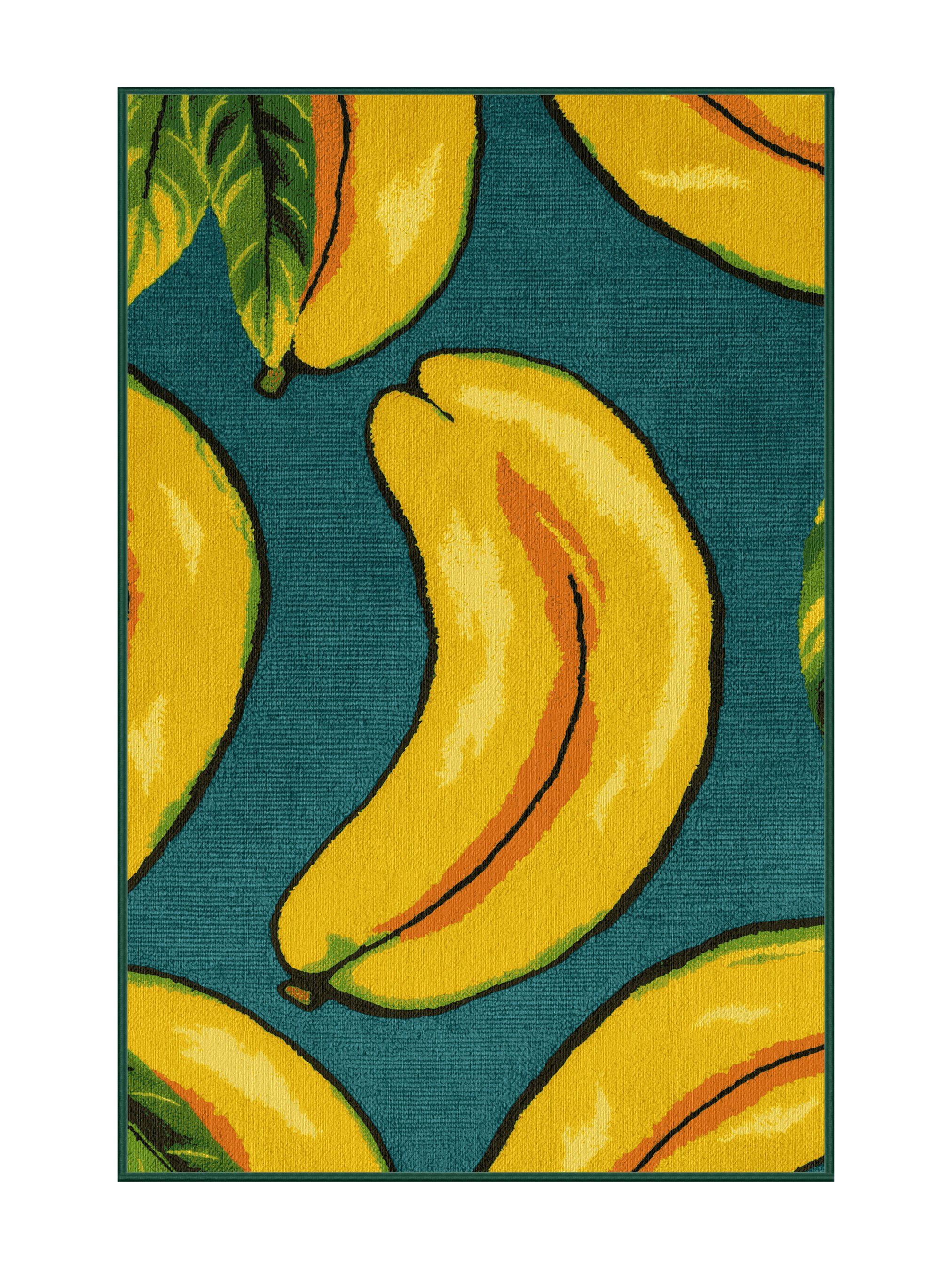 Hokku Designs Washable Mango Ataulfo Fruits Area Rug | Wayfair