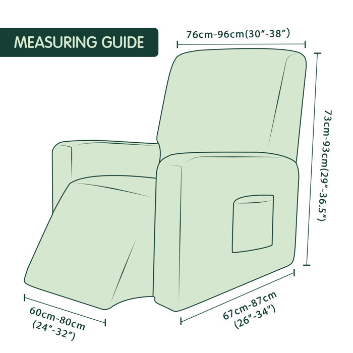 Winston Porter Arainy Box Cushion Recliner Slipcover & Reviews | Wayfair