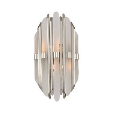 Kalco Steel Flush Mounted Sconce | Wayfair