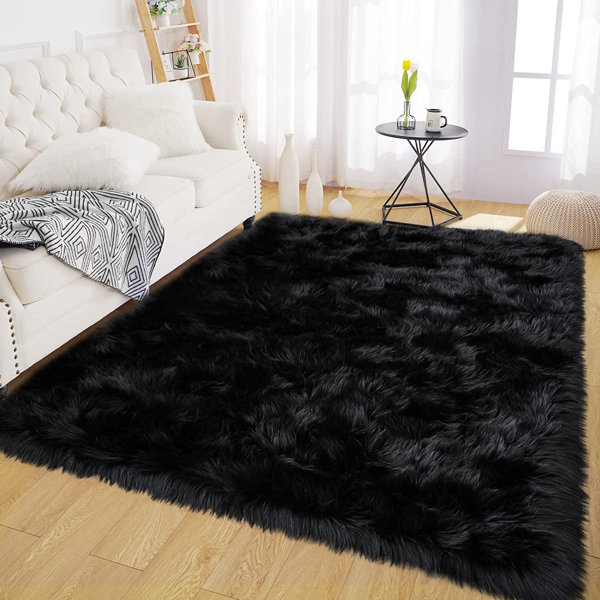 Faux Fur Area Rugs You'll Love | Wayfair